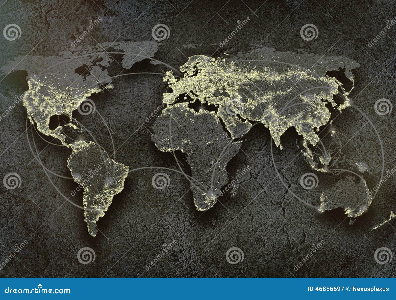 Global interaction stock image. Image of internet, brown - 46856697