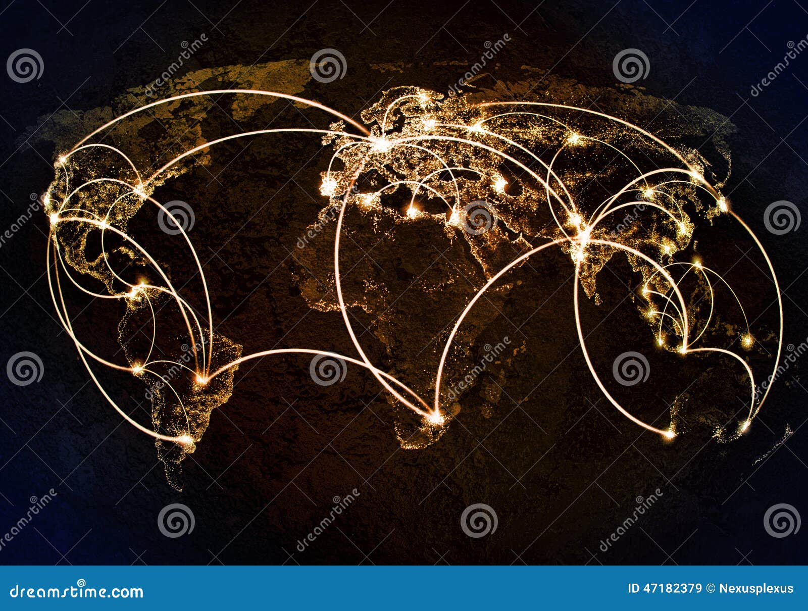 Global interaction stock image. Image of brown, internet - 47182379