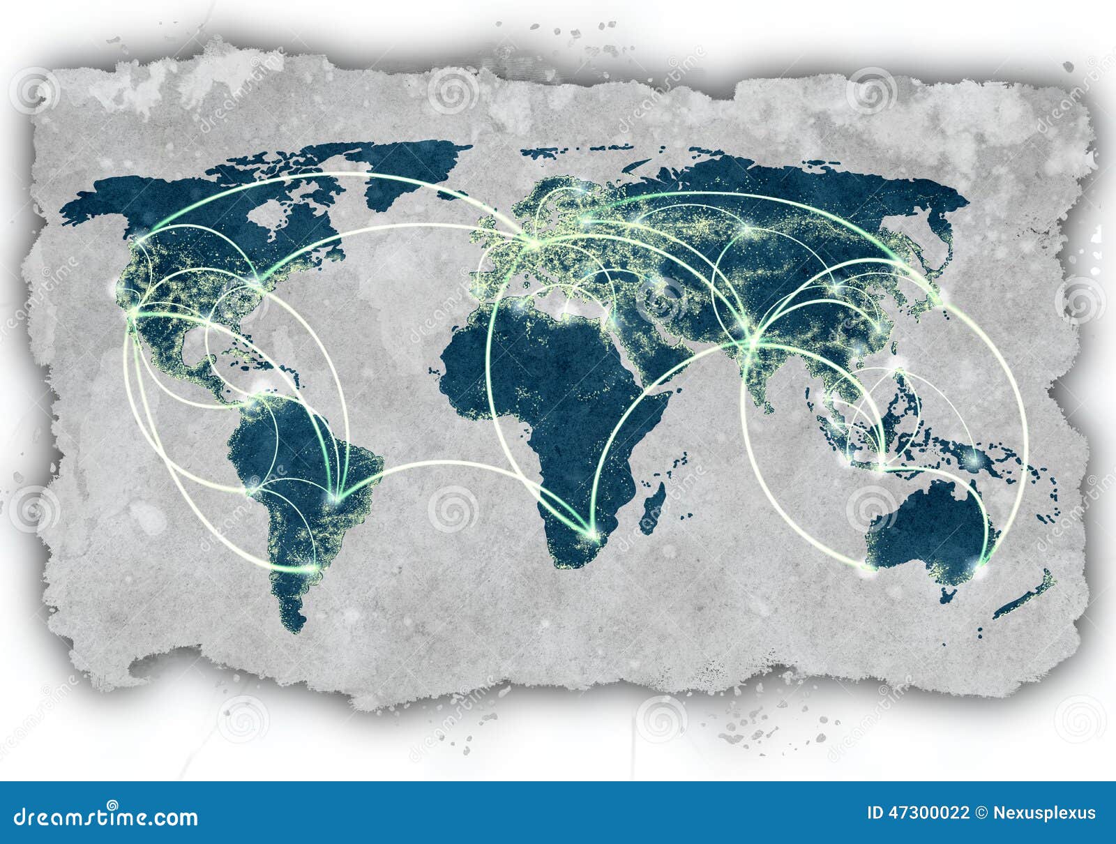 Global interaction stock photo. Image of earth, connection - 47300022