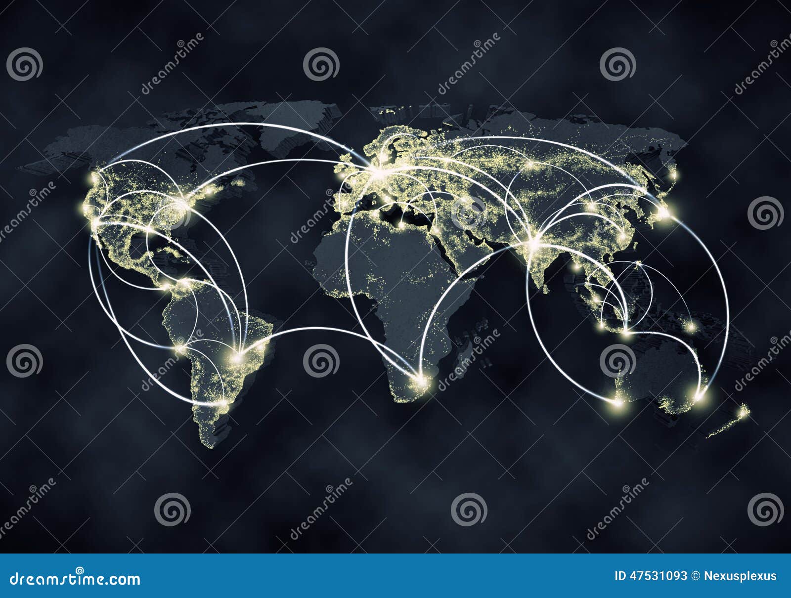 Global interaction stock image. Image of computer, cyberspace - 47531093