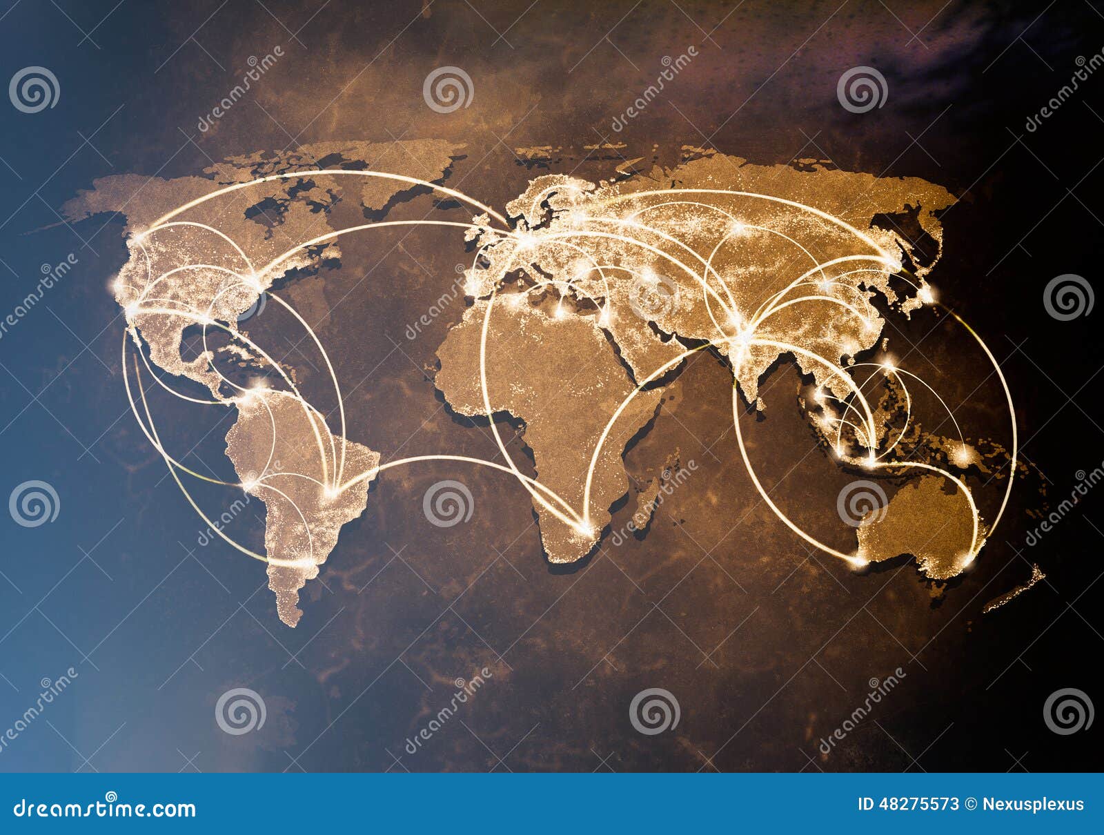 Global interaction stock image. Image of contact, communicating - 48275573