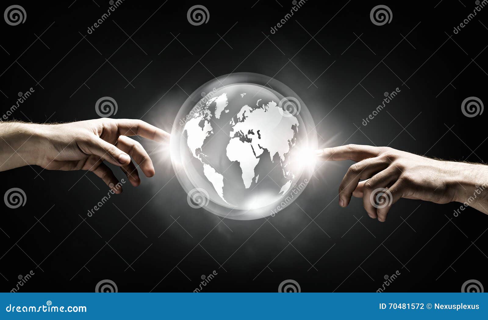 Global interaction concept stock photo. Image of globe - 70481572