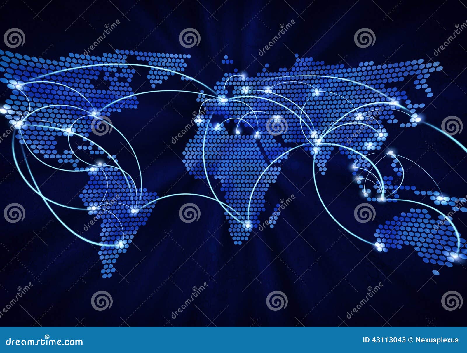 Global interaction stock image. Image of communication - 43113043