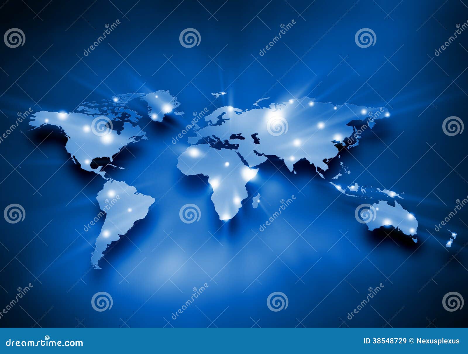 Global interaction stock illustration. Illustration of information ...