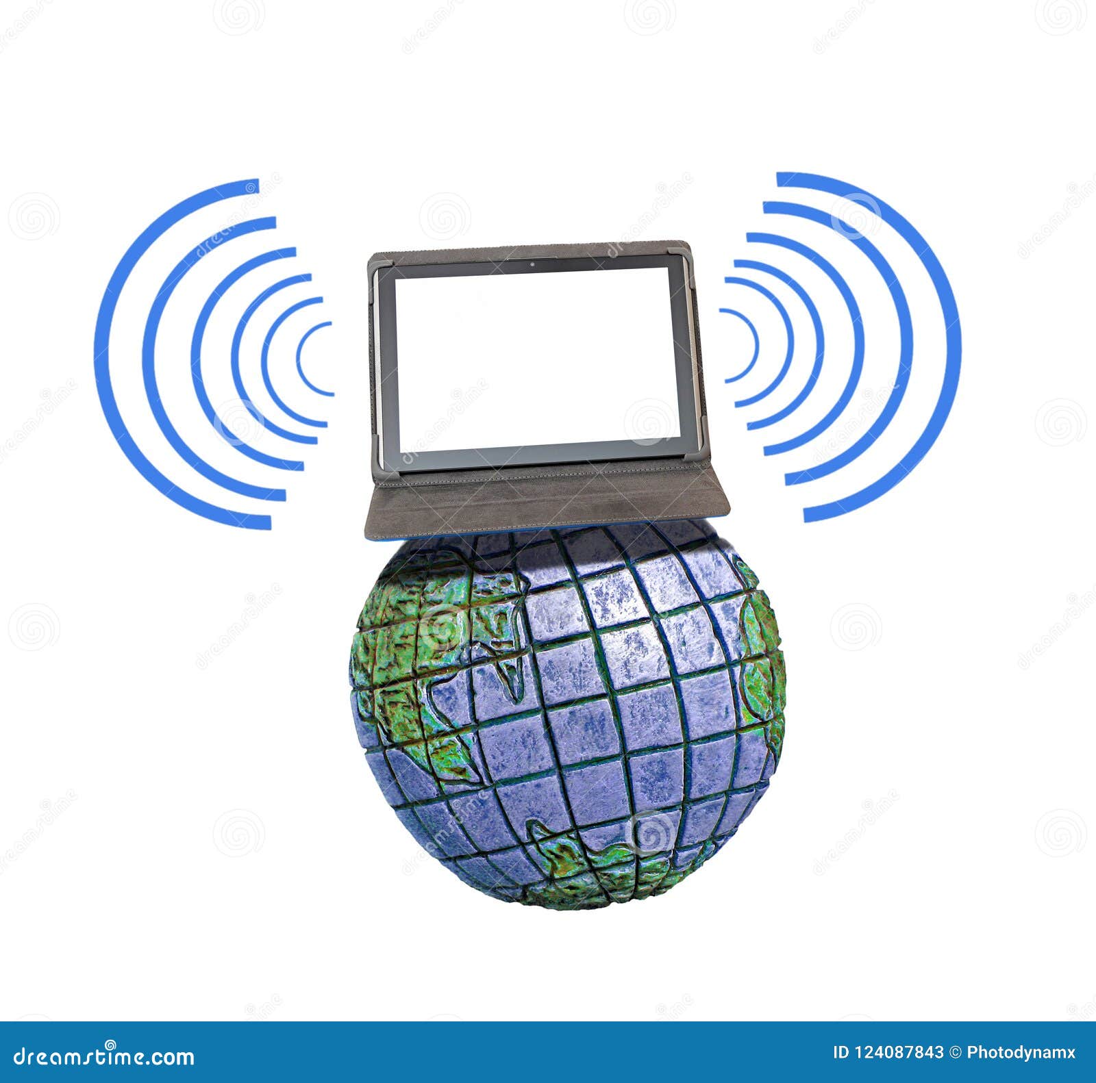Global International Communications Network Comms Stock Image - Image ...