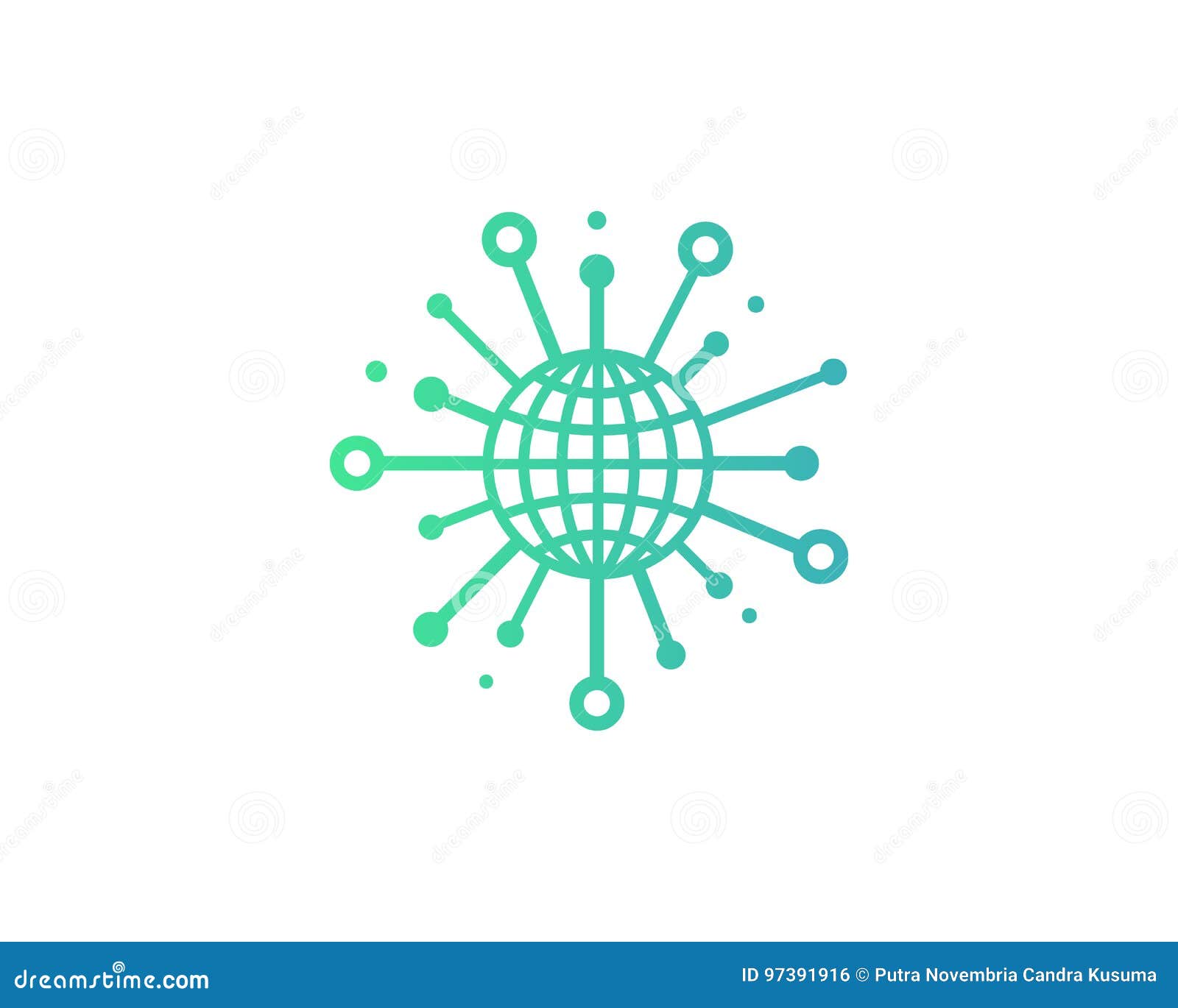 Global International Share Icon Logo Design Element Stock Vector ...