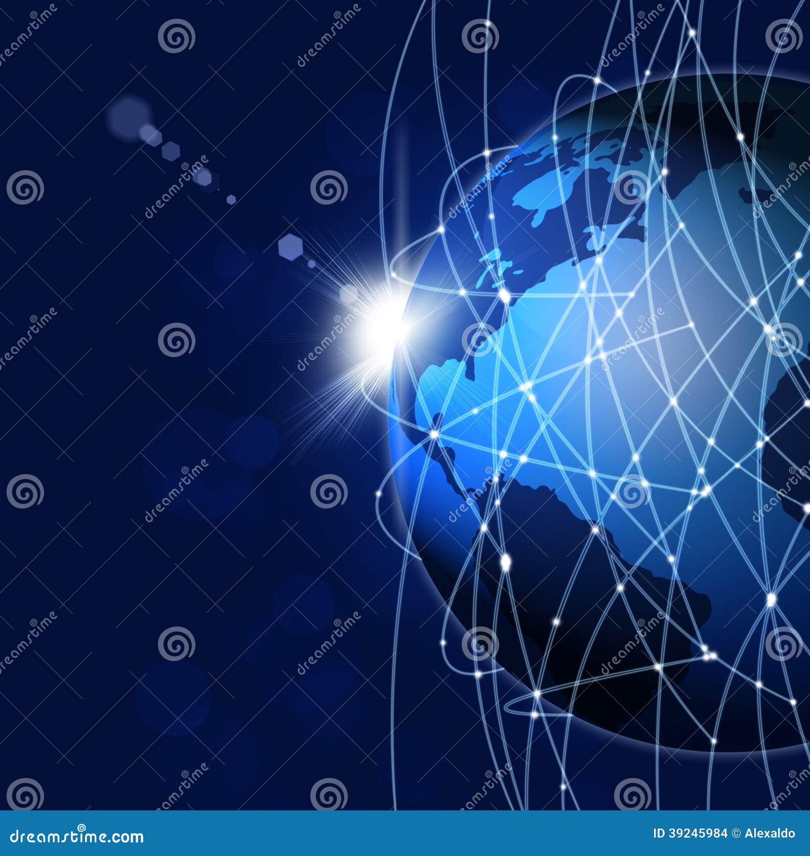 Global Internet Concept stock illustration. Illustration of internet ...