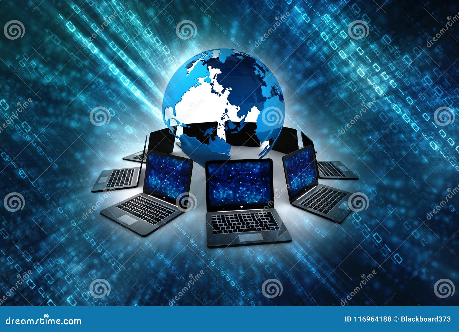 Global Internet Concept, Globe with Computer Network Stock Illustration ... Global Internet Concept, Globe with Computer Network Stock Illustration ...