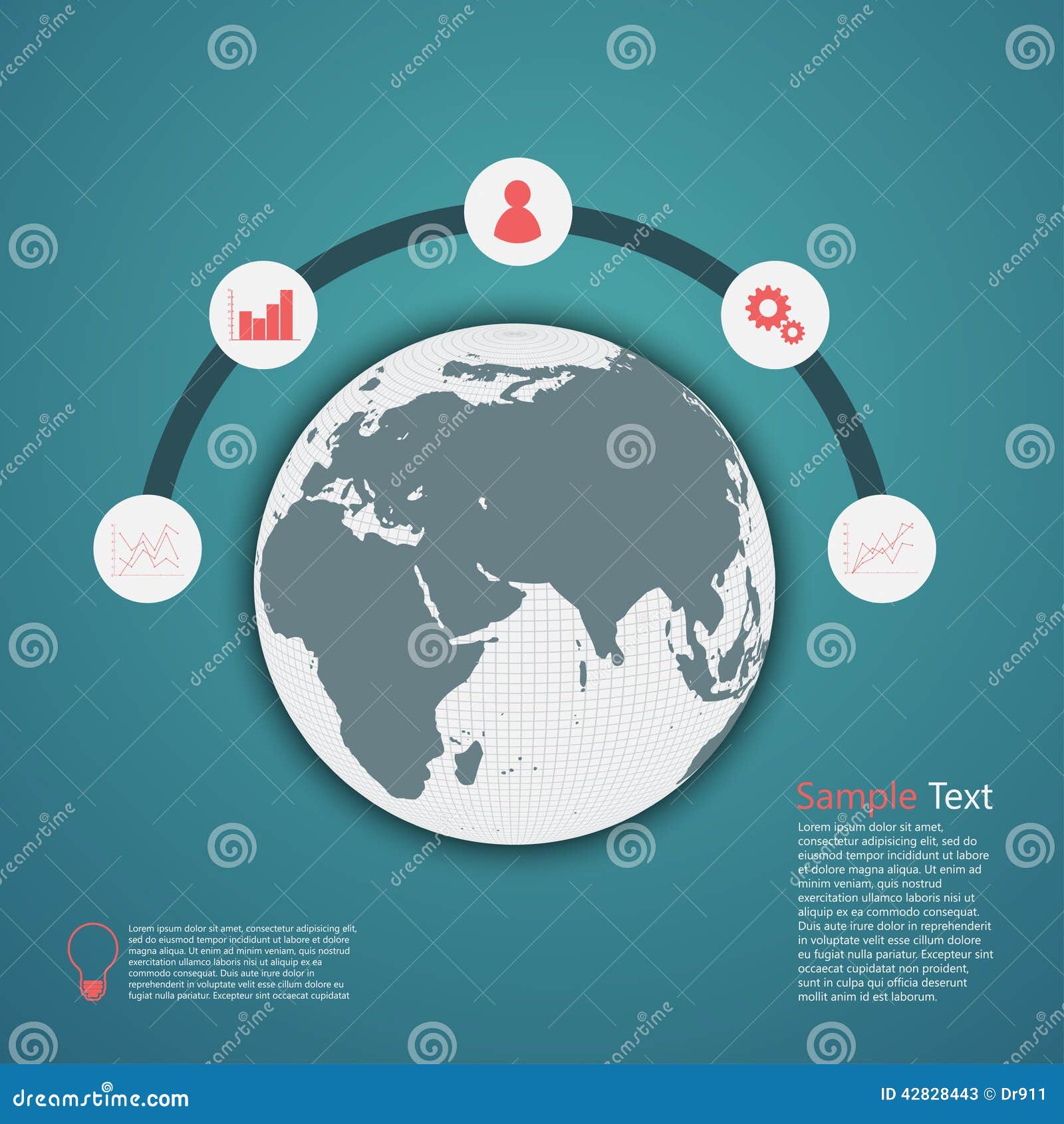 Global internet concept stock vector. Illustration of background - 42828443