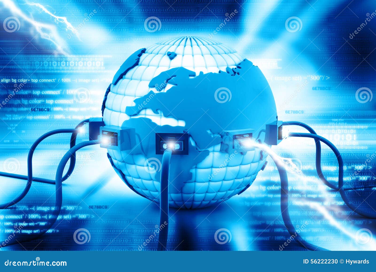 Global internet connection stock illustration. Illustration of ...