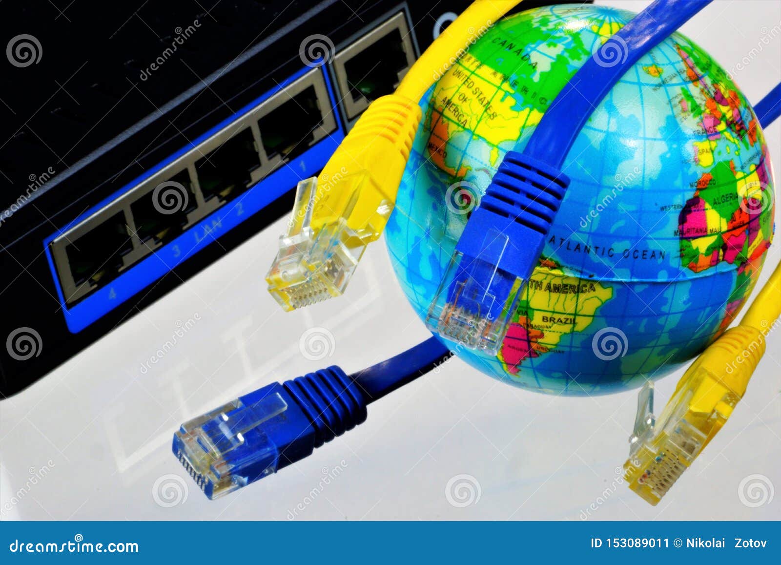 Global Internet Connection, World Wide Web, Computer Computing. Global ...