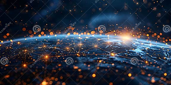 Global Internet Connections: a Visualization of Digital Networks on a ...