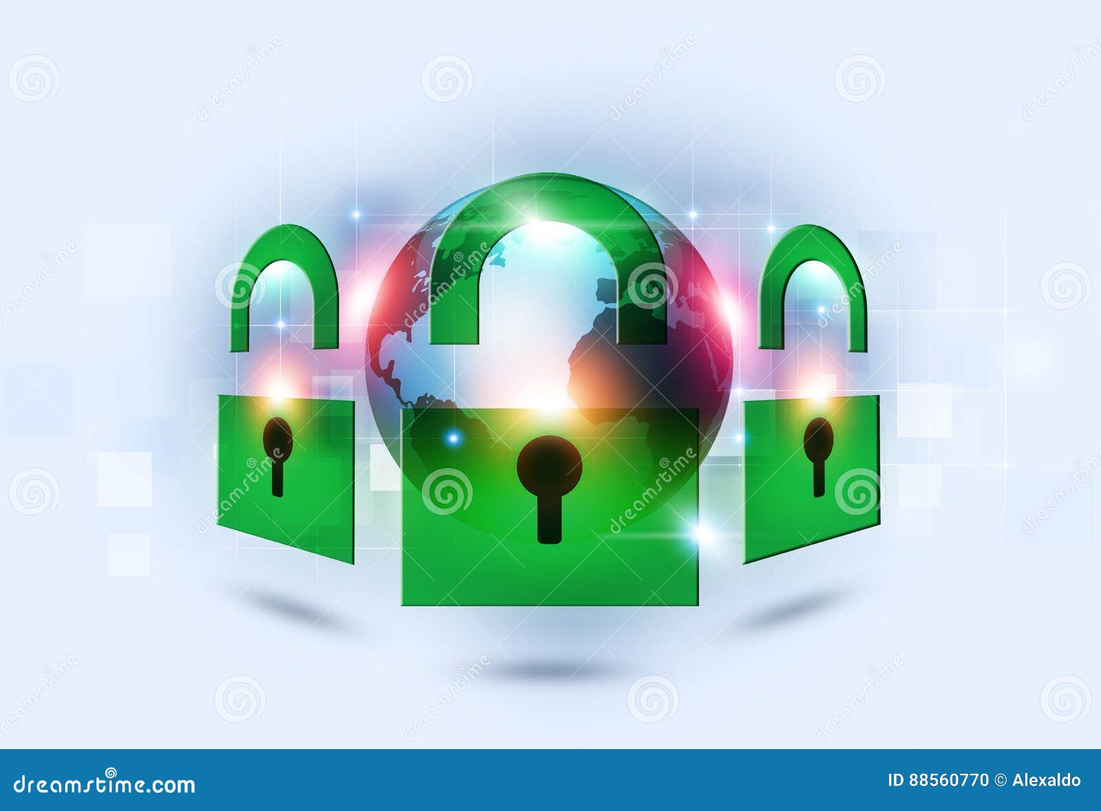 Global Internet Guard stock illustration. Illustration of guard - 88560770