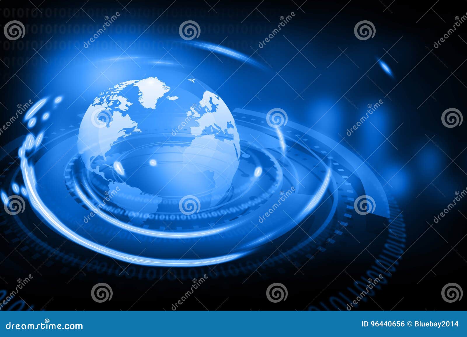 Global internet technology stock illustration. Illustration of graphic ...