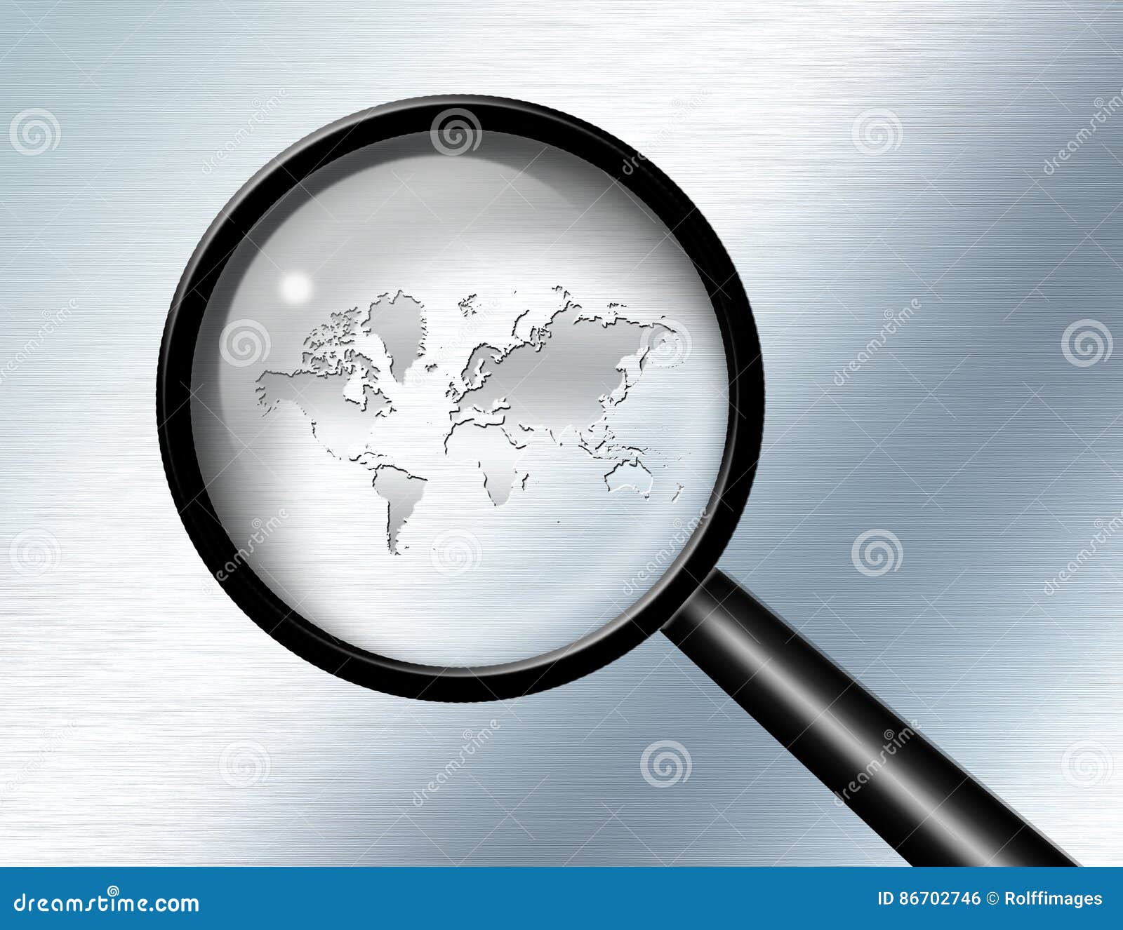 Global Investigue El Extracto Stock de ilustración - Ilustración de ...