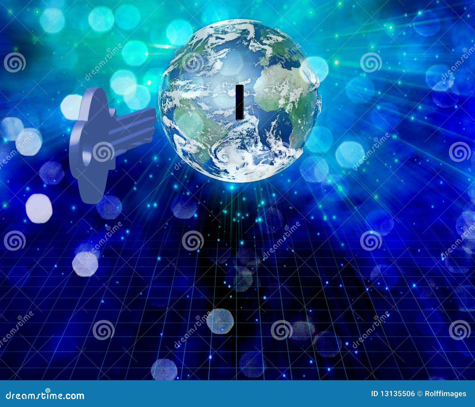 Global Key stock illustration. Illustration of east, global - 13135506