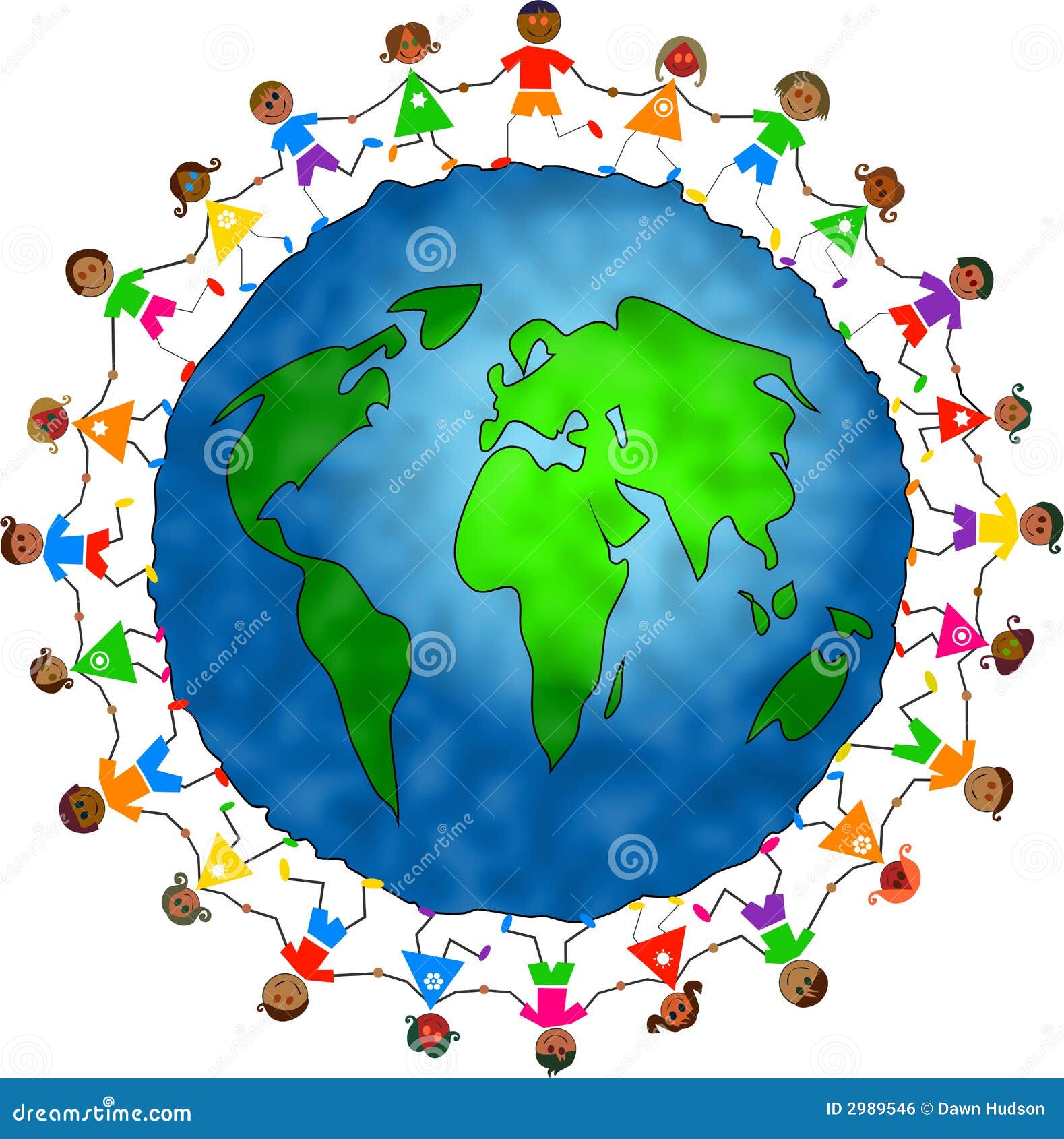 Global kids stock illustration. Illustration of community - 2989546