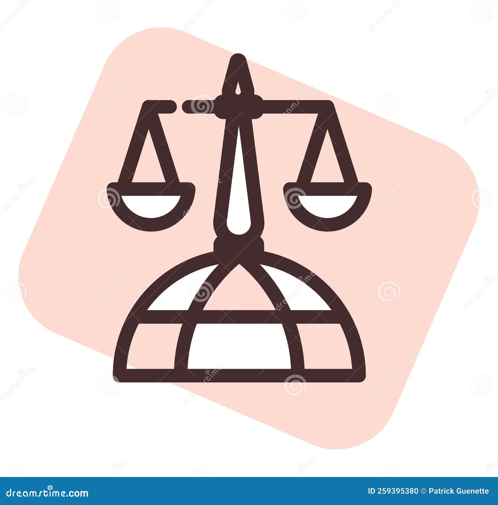Global laws, icon stock vector. Illustration of social - 259395380