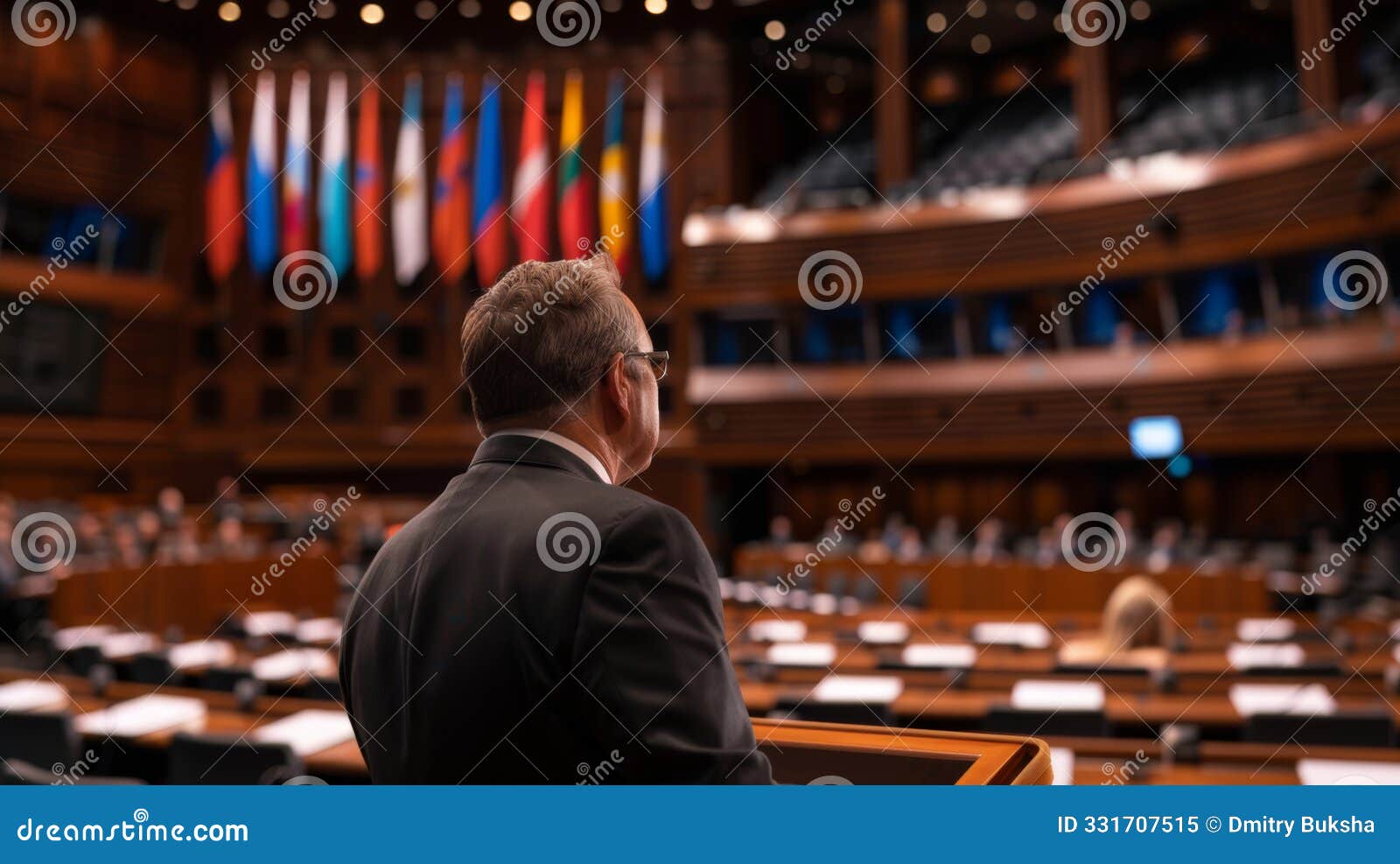 Global Leaders Unite, Standing Before The World, Symbolizing Unity And ...