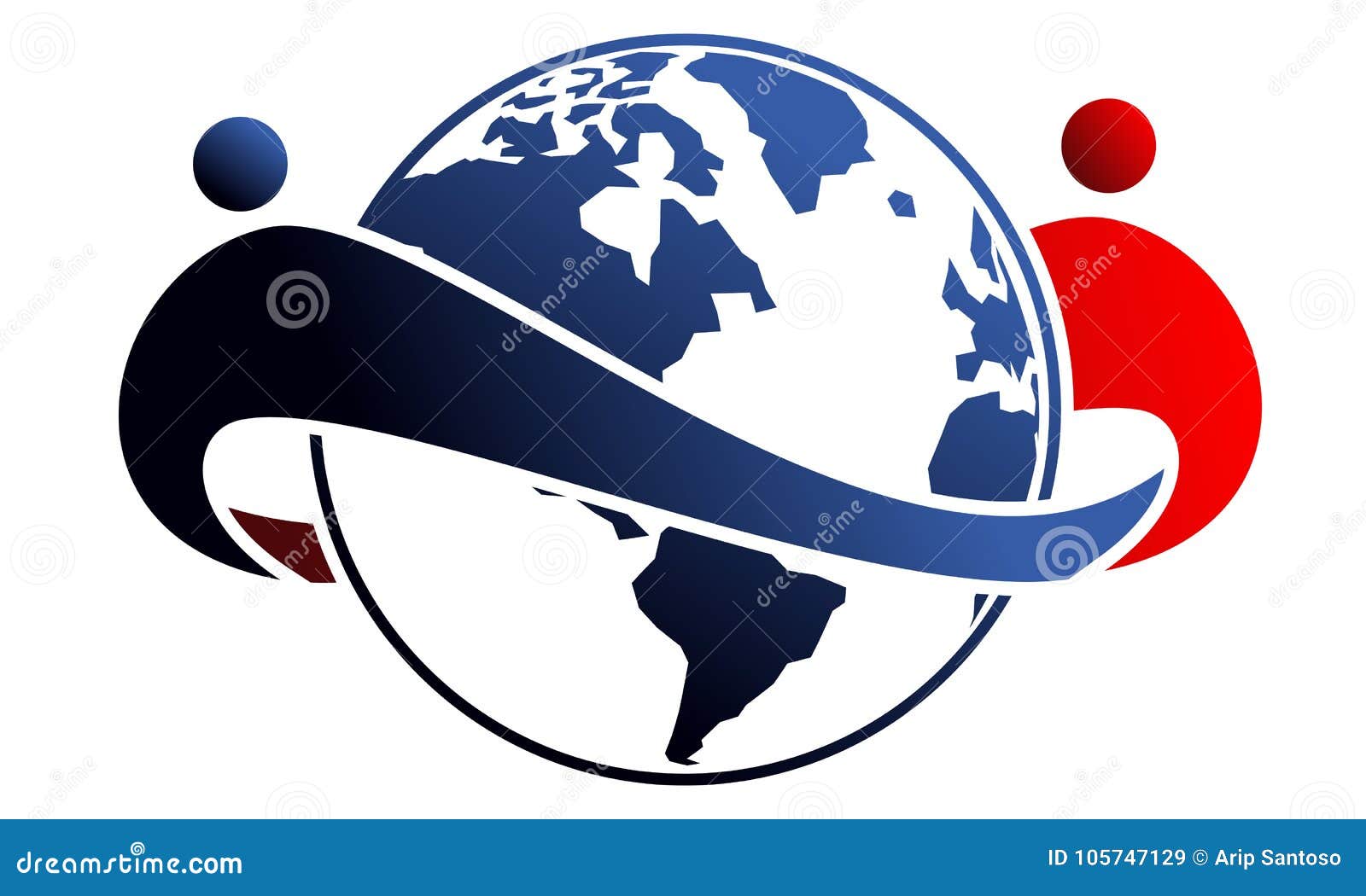 Global Leadership Teamwork Solutions Stock Vector - Illustration of ...