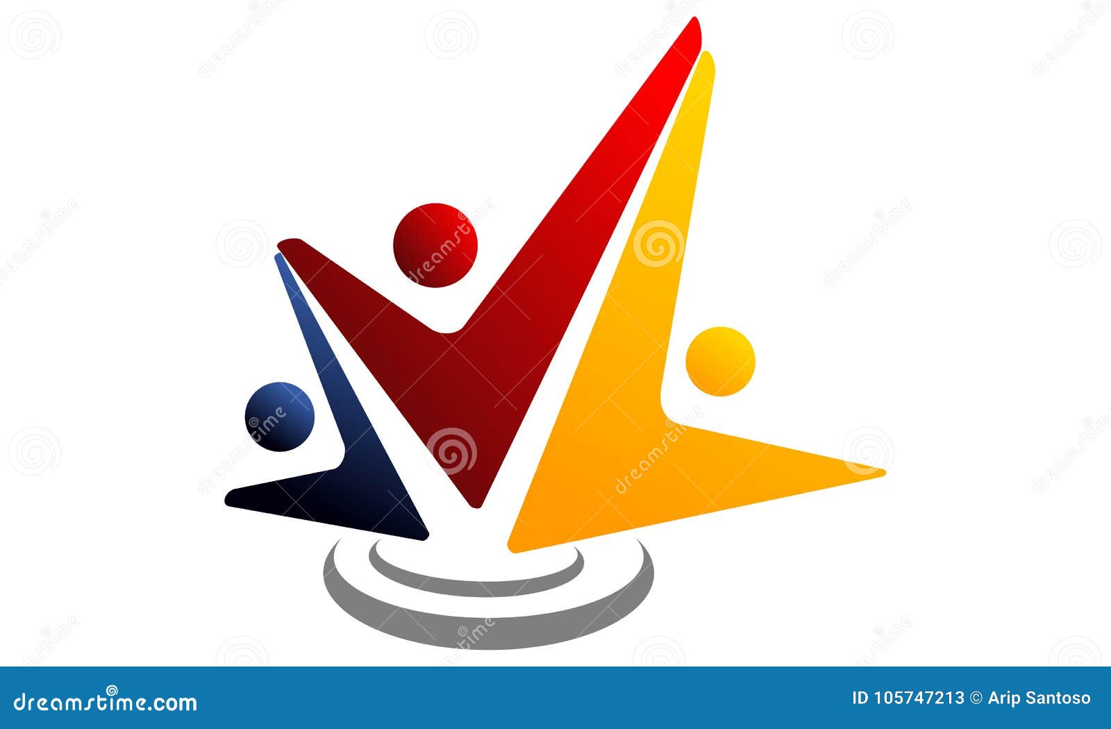 Global Leadership Teamwork Solutions Stock Vector - Illustration of ...