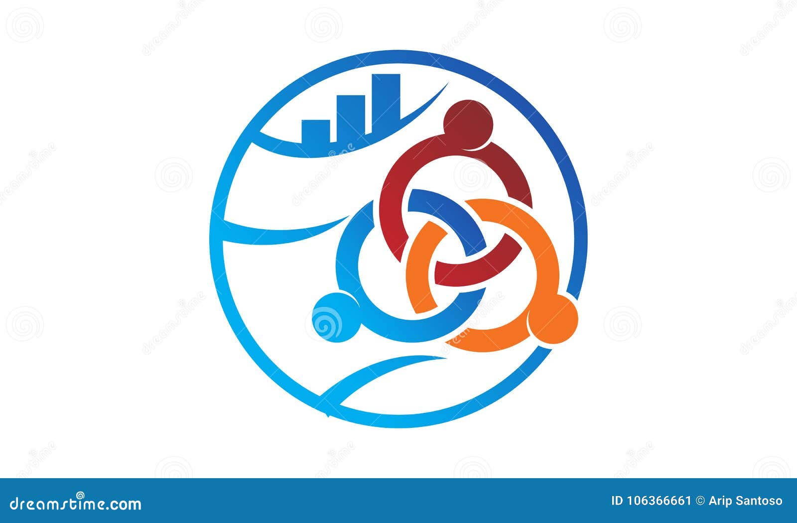 Global Leadership Teamwork Solutions Stock Vector - Illustration of ...
