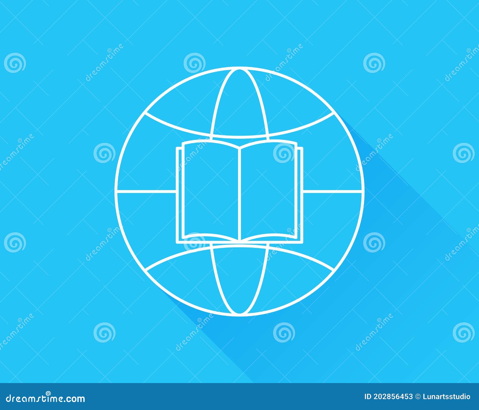 Global Learning Outline Vector Icon. Thin Line Black Global Learning ...