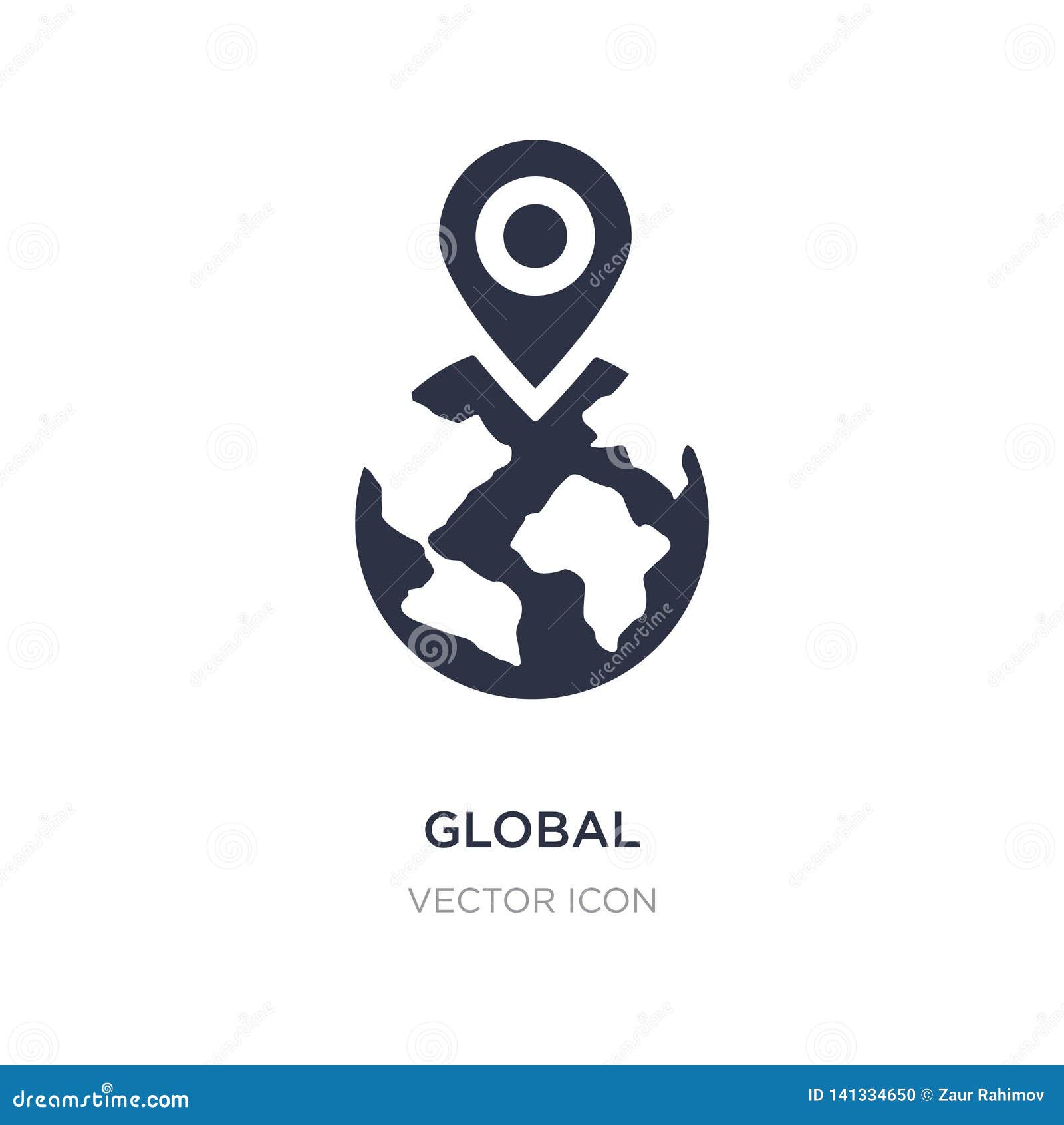 Map Localization Icon In Trendy Design Style. Map Localization Icon ...