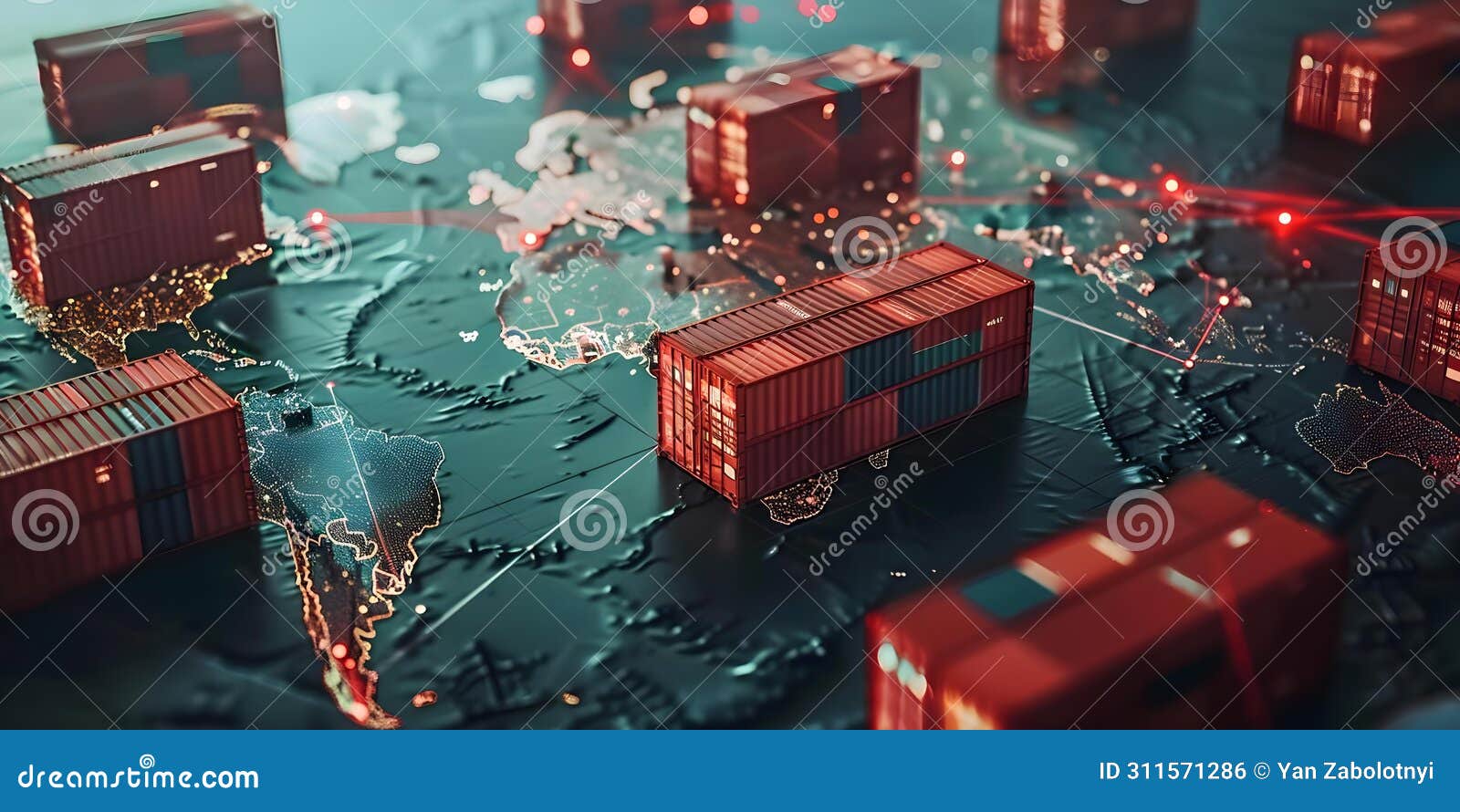 Global Logistics And Distribution System: Visualizing Shipping ...