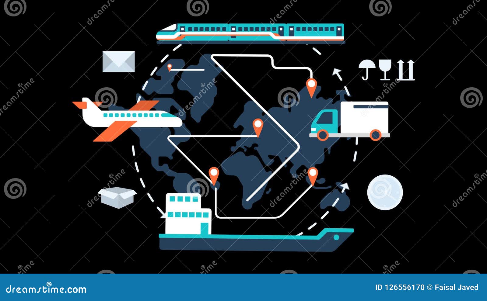 Animation Transparent Vector Motion Graphics Loop Stock Footage ...