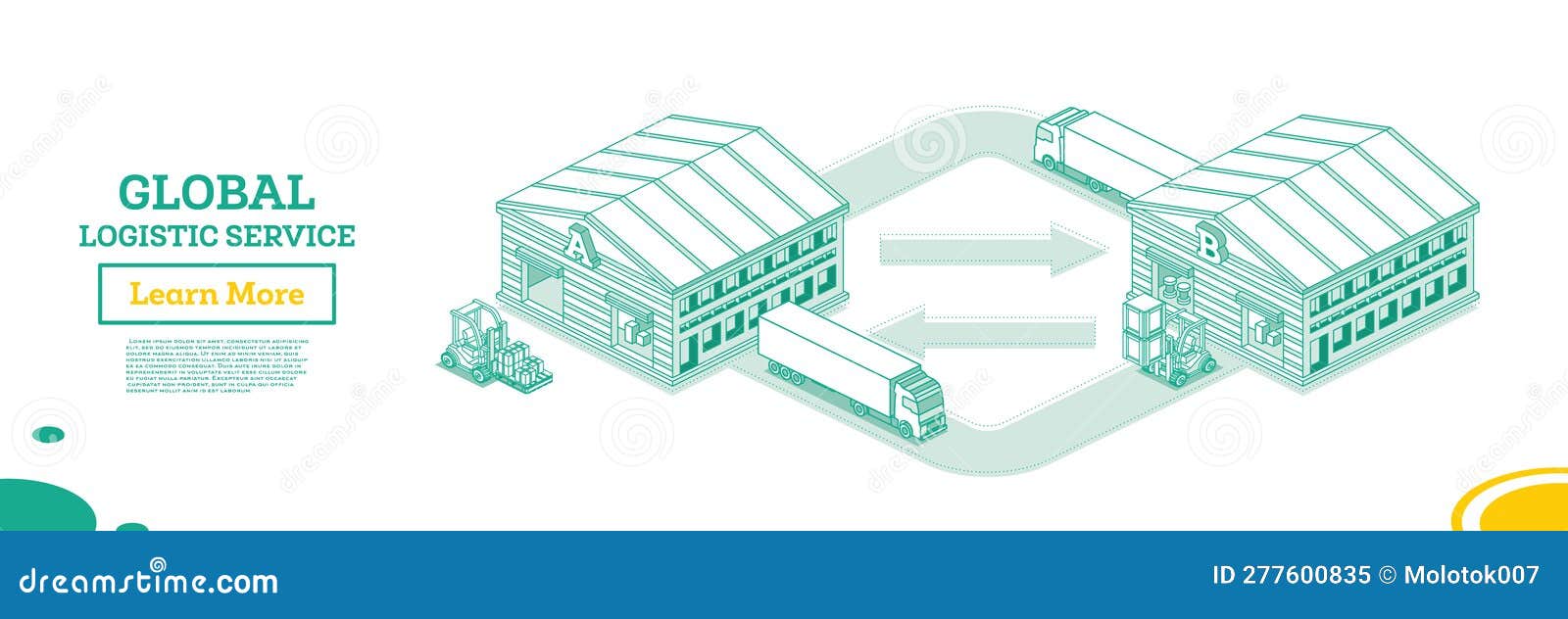 Loading And Moving. Distribution Center Vector Illustration ...