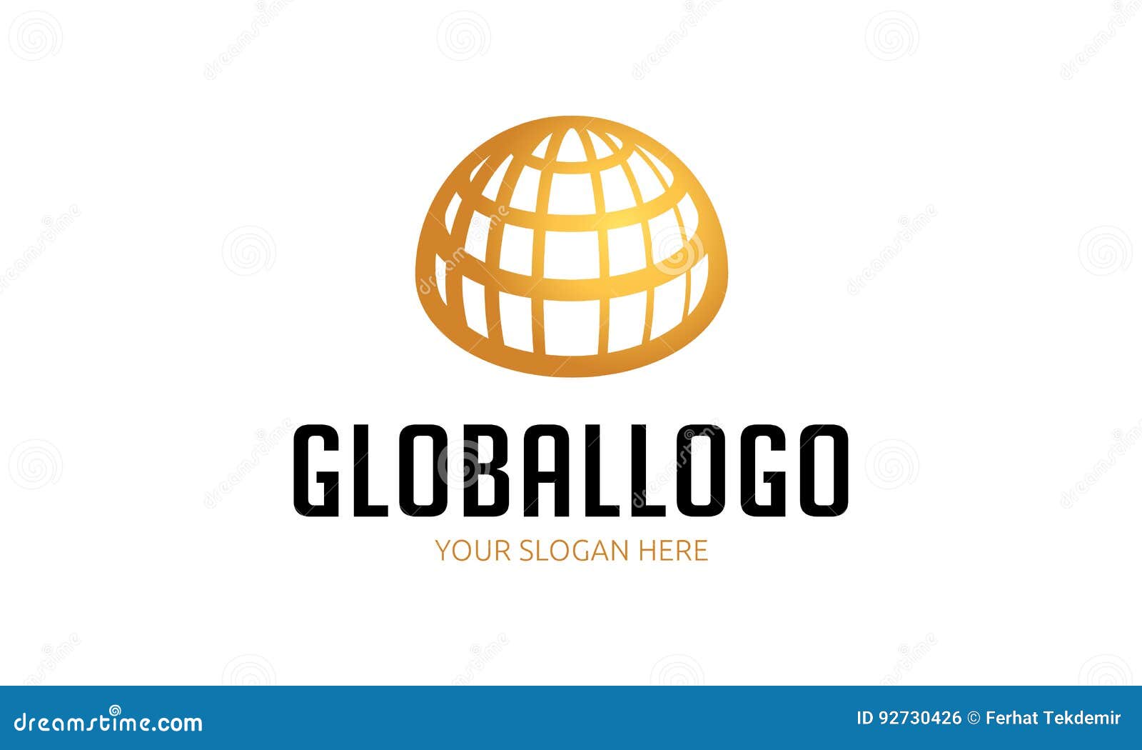 Global Logo, Technology Icon, Sphere Symbol And Modern Element Concept ...