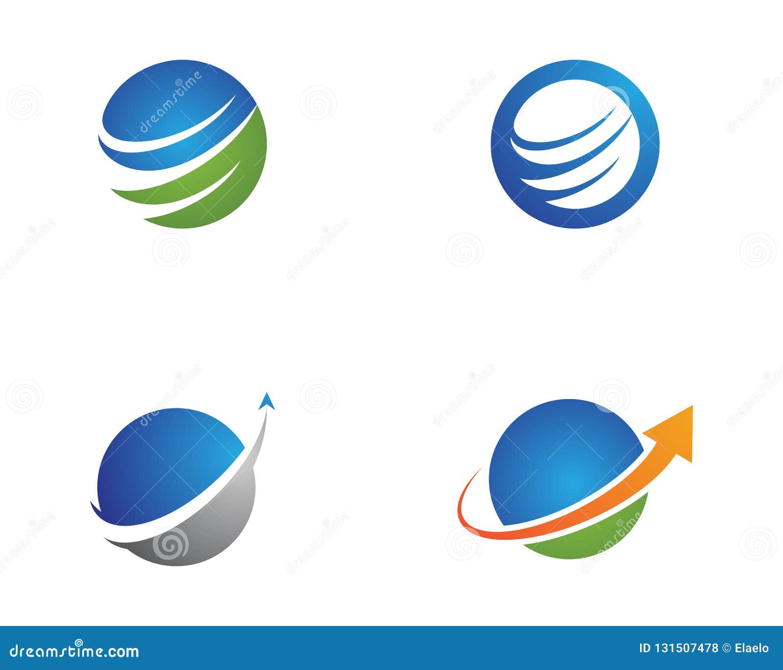 Global Logo Template Illustration Design Stock Vector - Illustration of ...