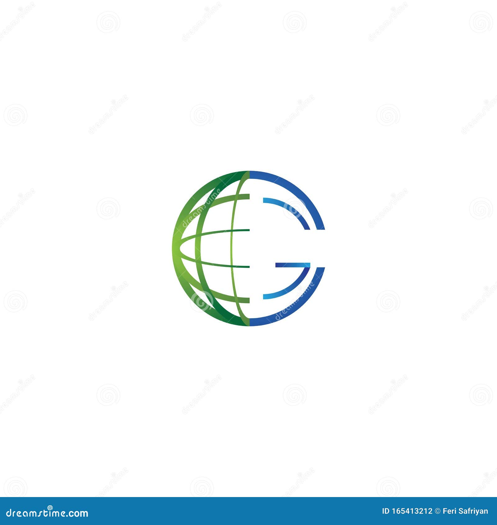 Global Logo Template Vector Stock Vector - Illustration of abstract ...