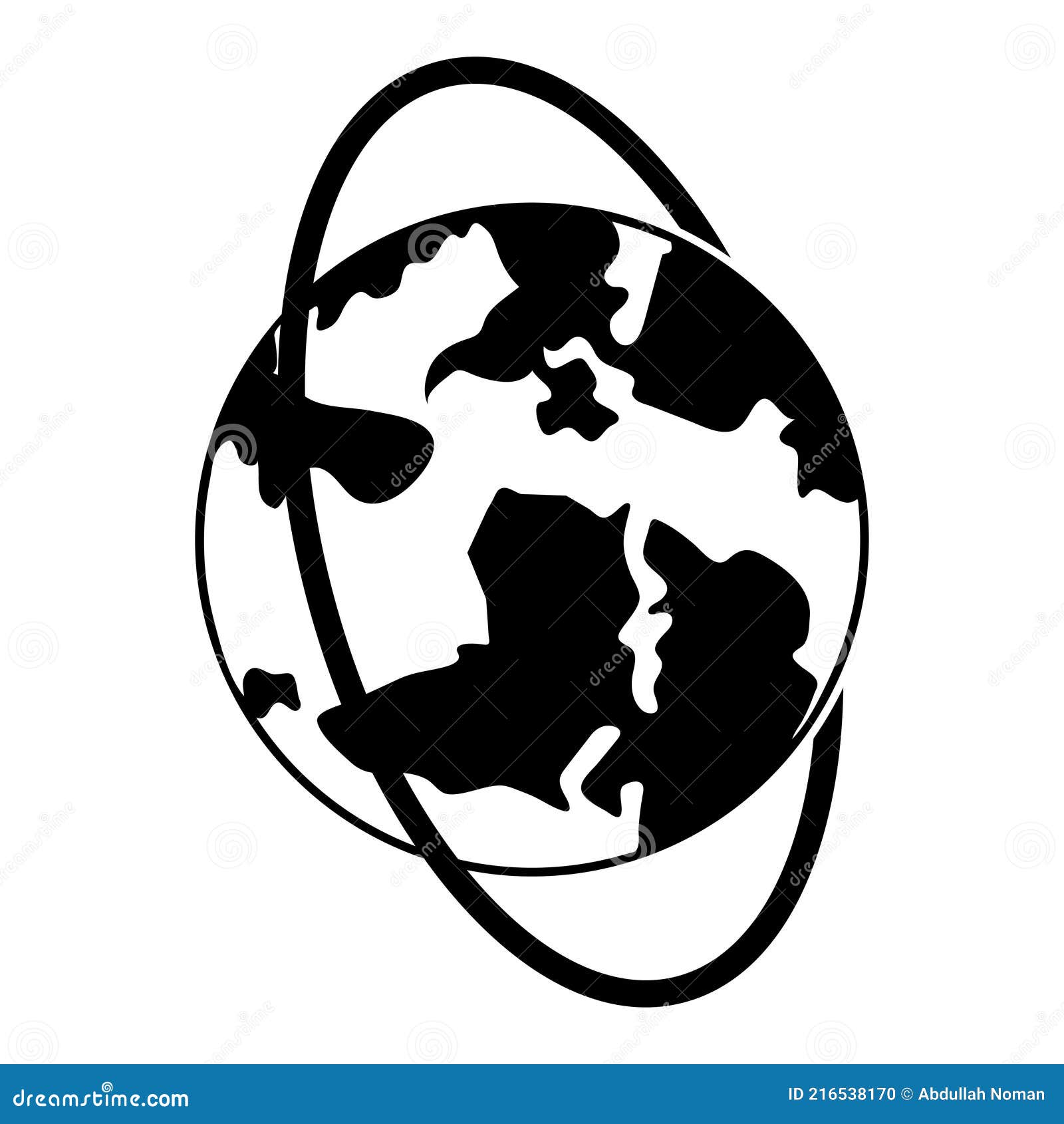 Global map icon design stock vector. Illustration of globe - 216538170