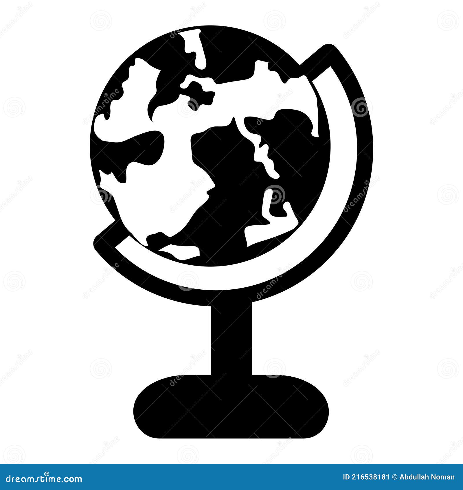 Global map icon design stock vector. Illustration of globe - 216538181