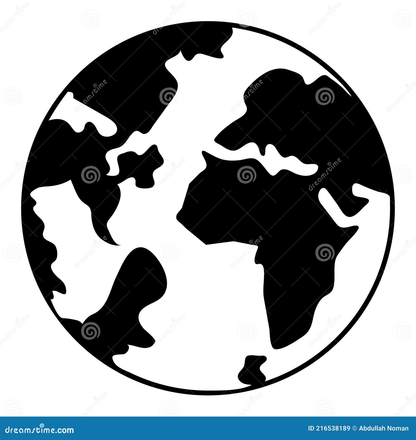 Global map icon design stock vector. Illustration of exploration ...