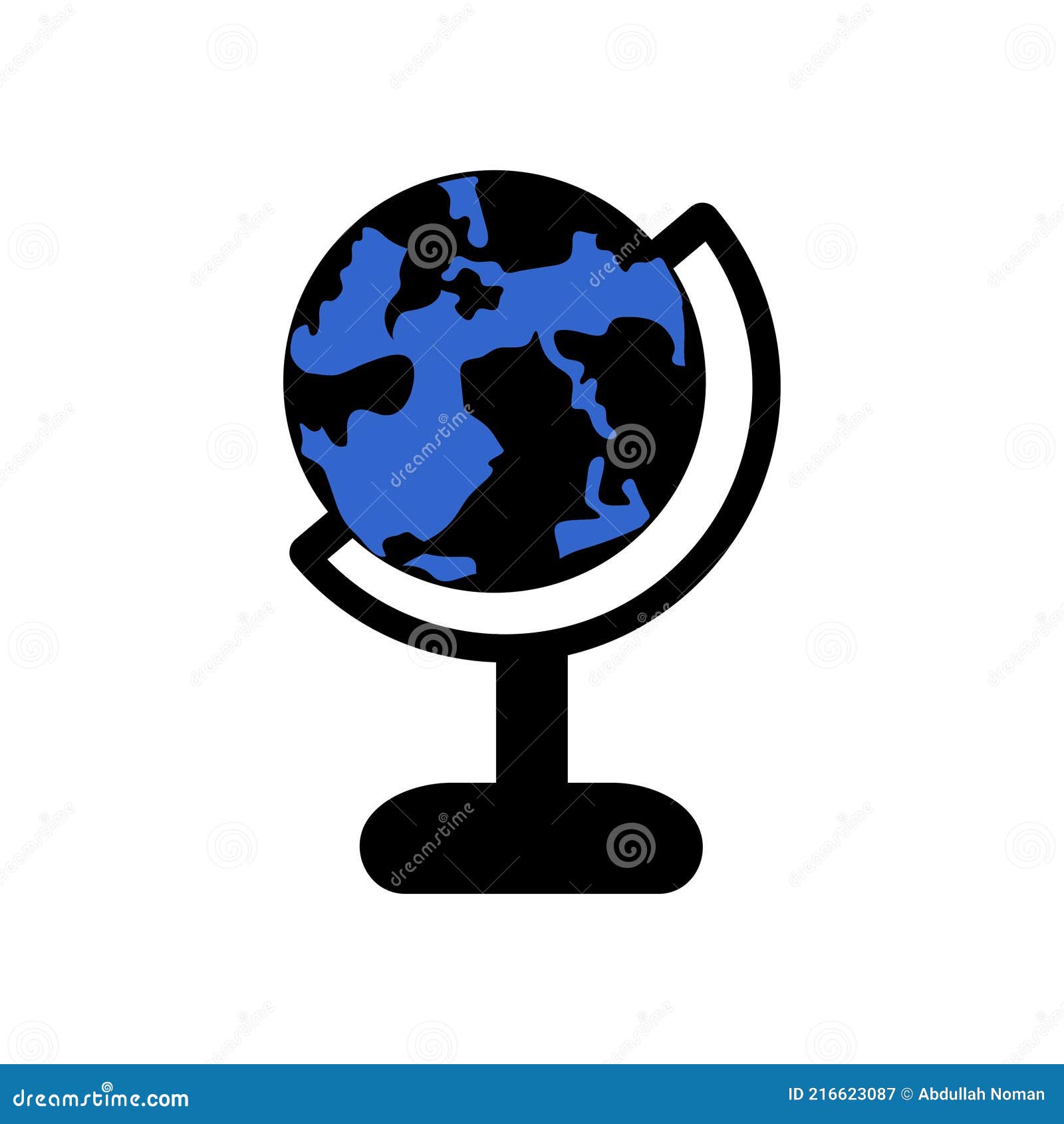 Global map icon design stock vector. Illustration of australia - 216623087