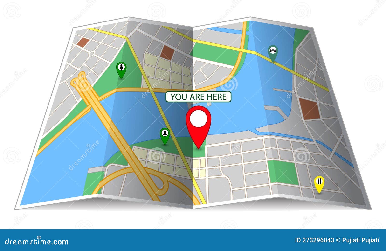Navigation, Direction, Maps, Traffic And More. Royalty-Free ...