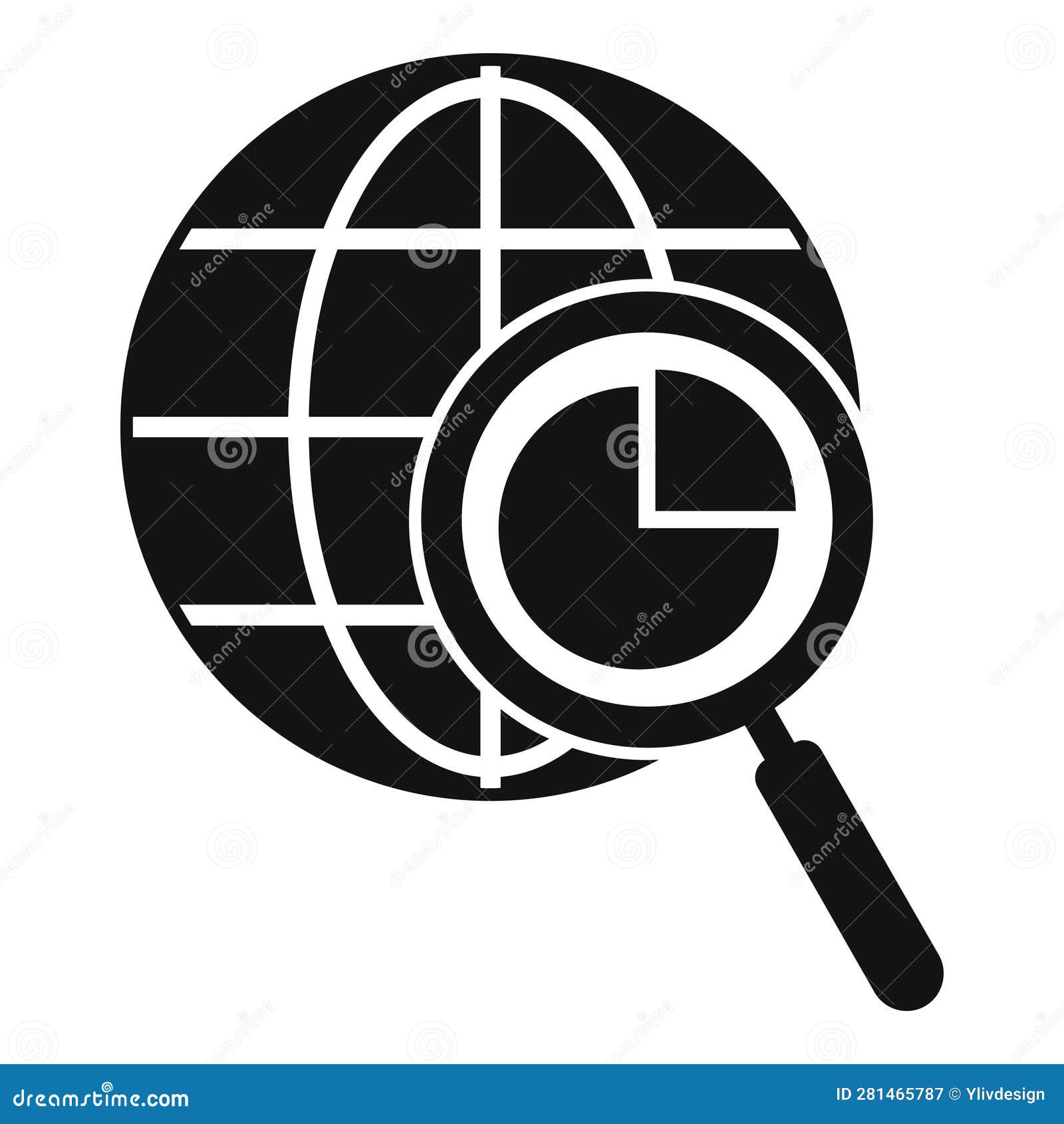Global Market Icon Simple Vector. Target Segment Stock Vector ...