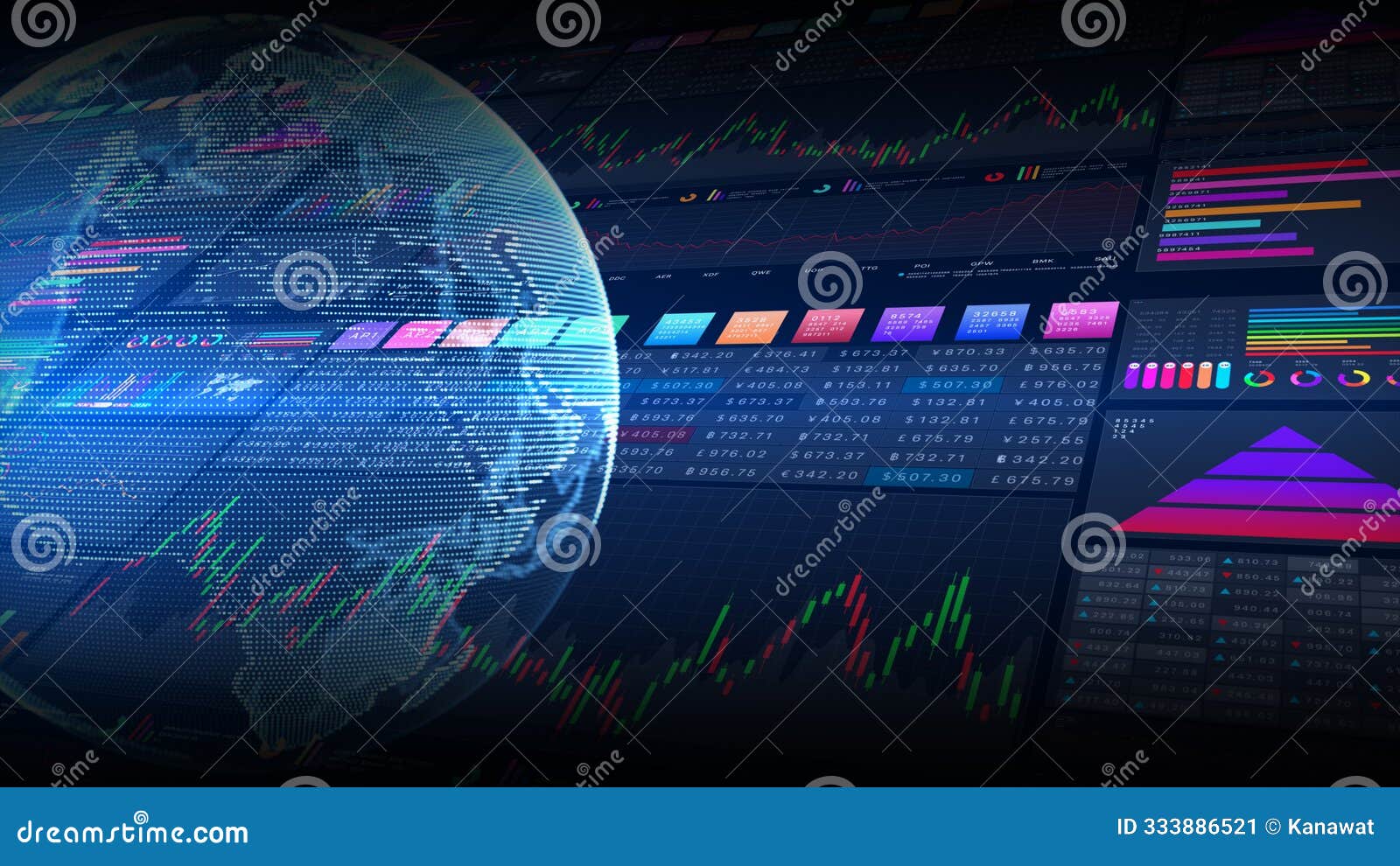 Global Market Interface Featuring, Digital Global Overlay and Advanced ...