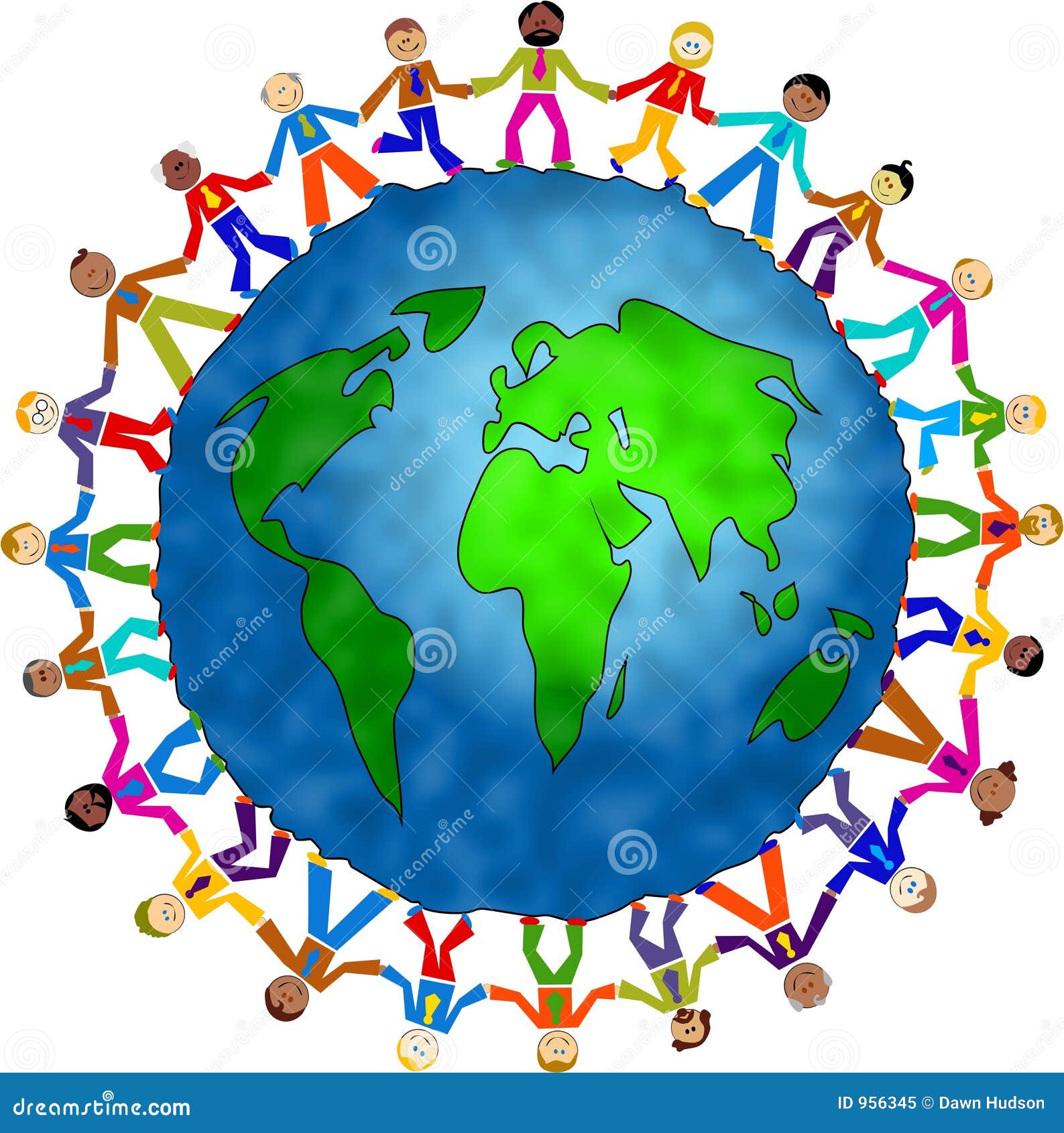 Global men stock illustration. Illustration of connect - 956345