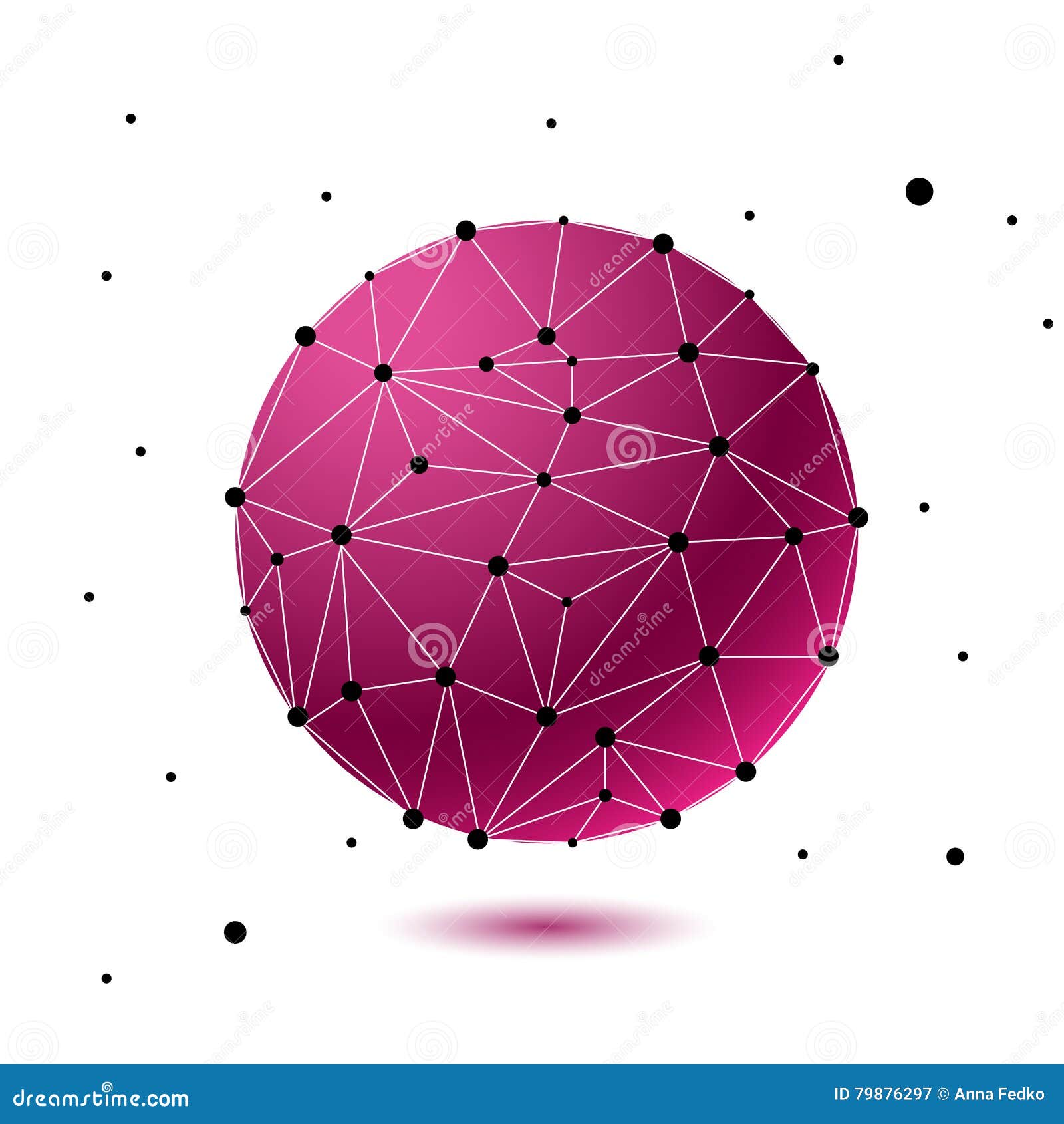 Global Mesh Sphere. Abstract Geometric Pink Shape with Spherical ... Global Mesh Sphere. Abstract Geometric Pink Shape with Spherical ...