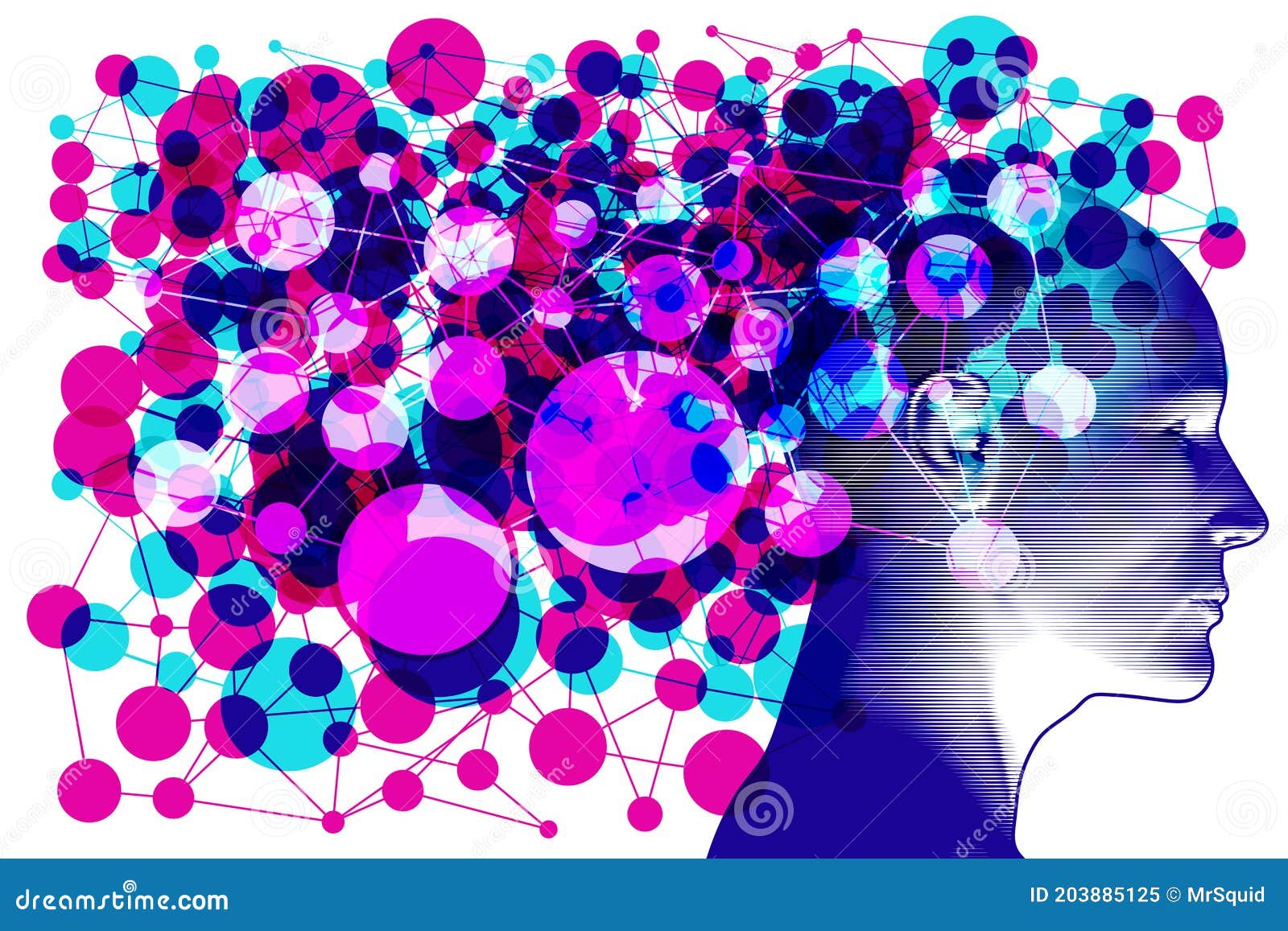 Global Mind Neural Connections Stock Vector - Illustration of knowledge ...