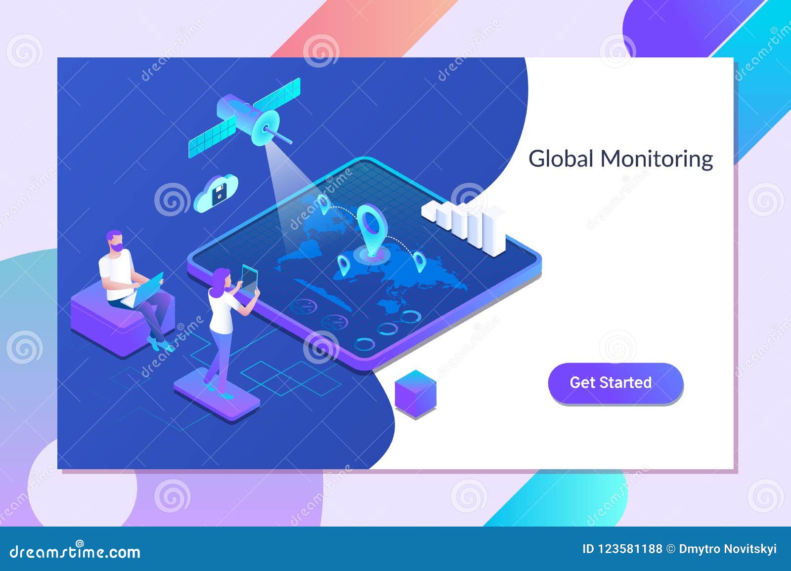 Global Monitoring System. Global Communications. Virtual World Map ... Global Monitoring System. Global Communications. Virtual World Map ...