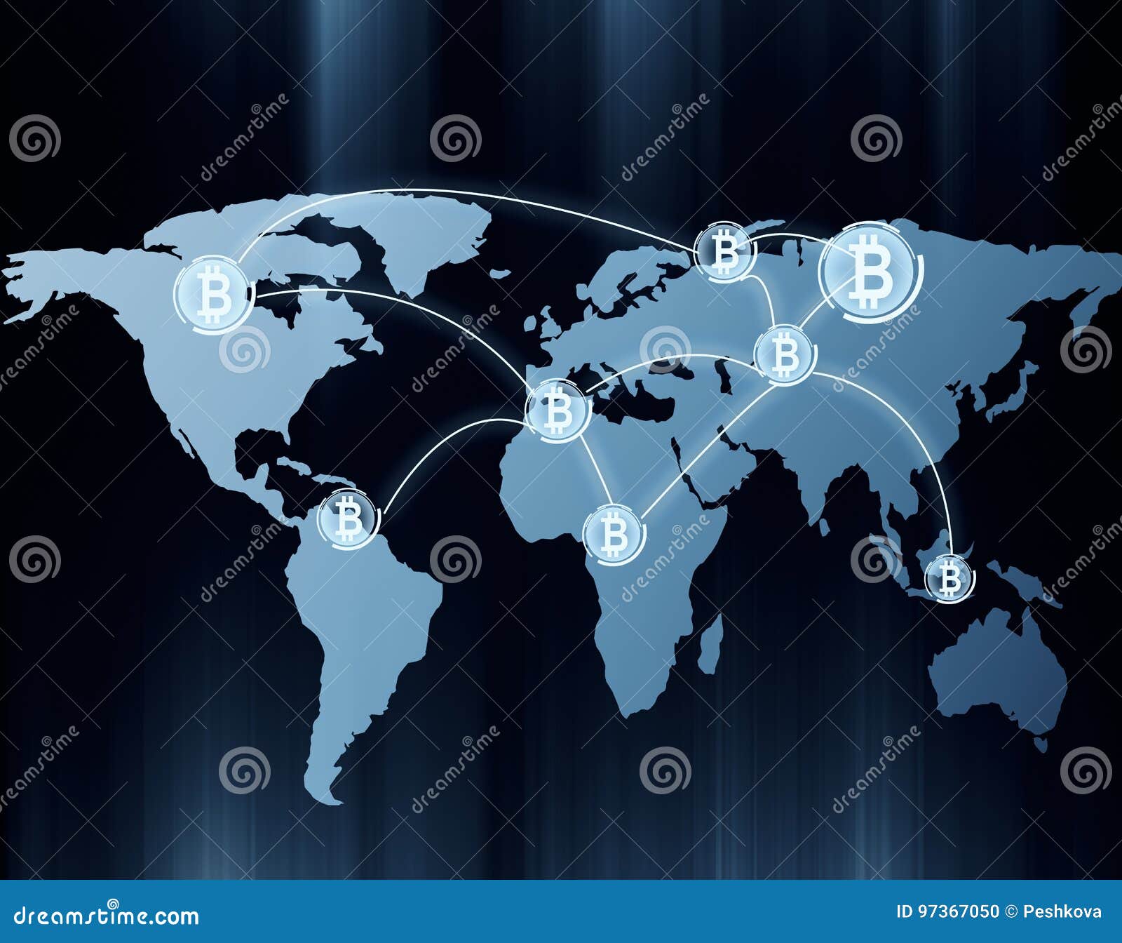 Global net banking concept stock illustration. Illustration of banking ...