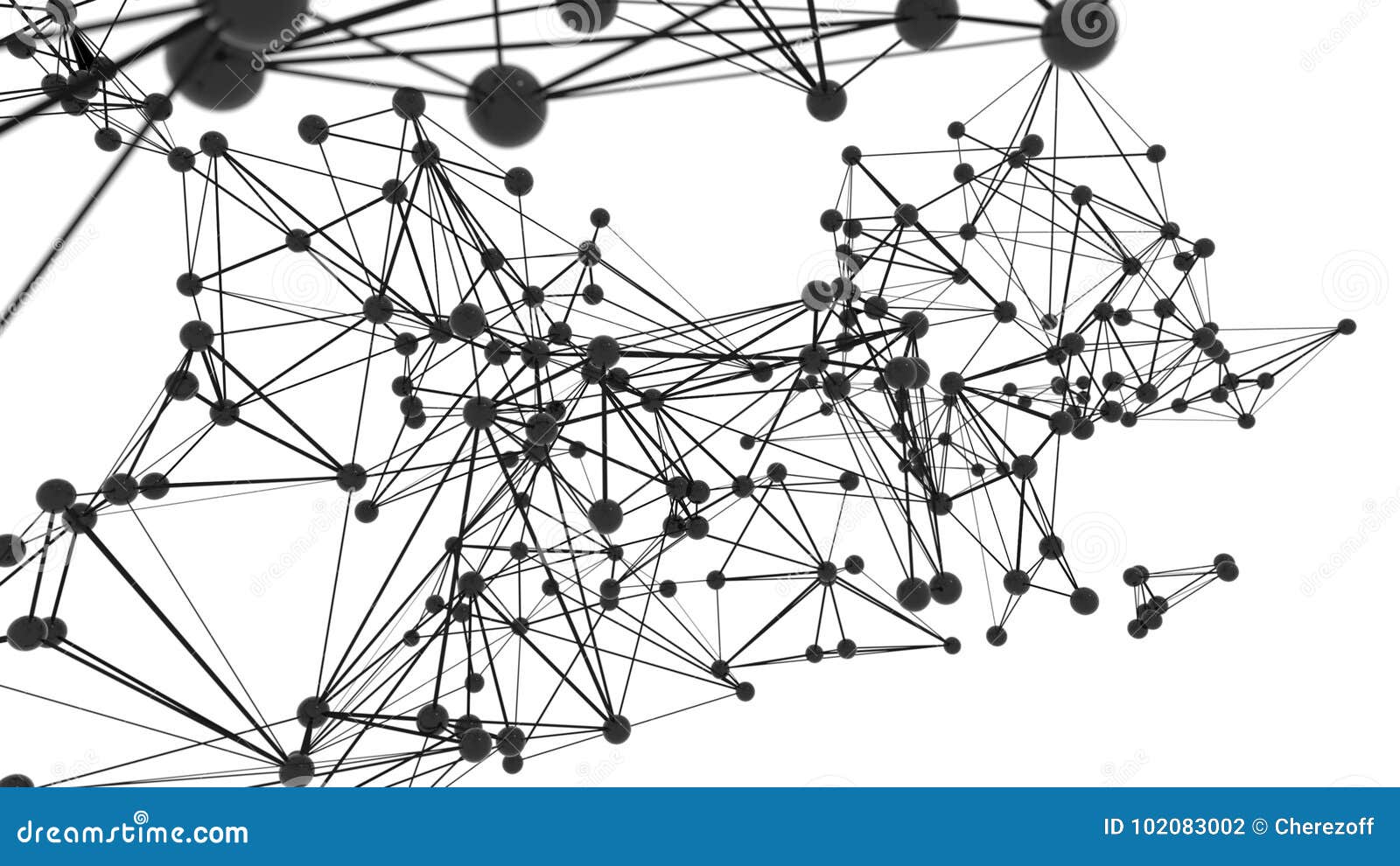 Global Network Concept. 3D Rendering Stock Illustration - Illustration ...