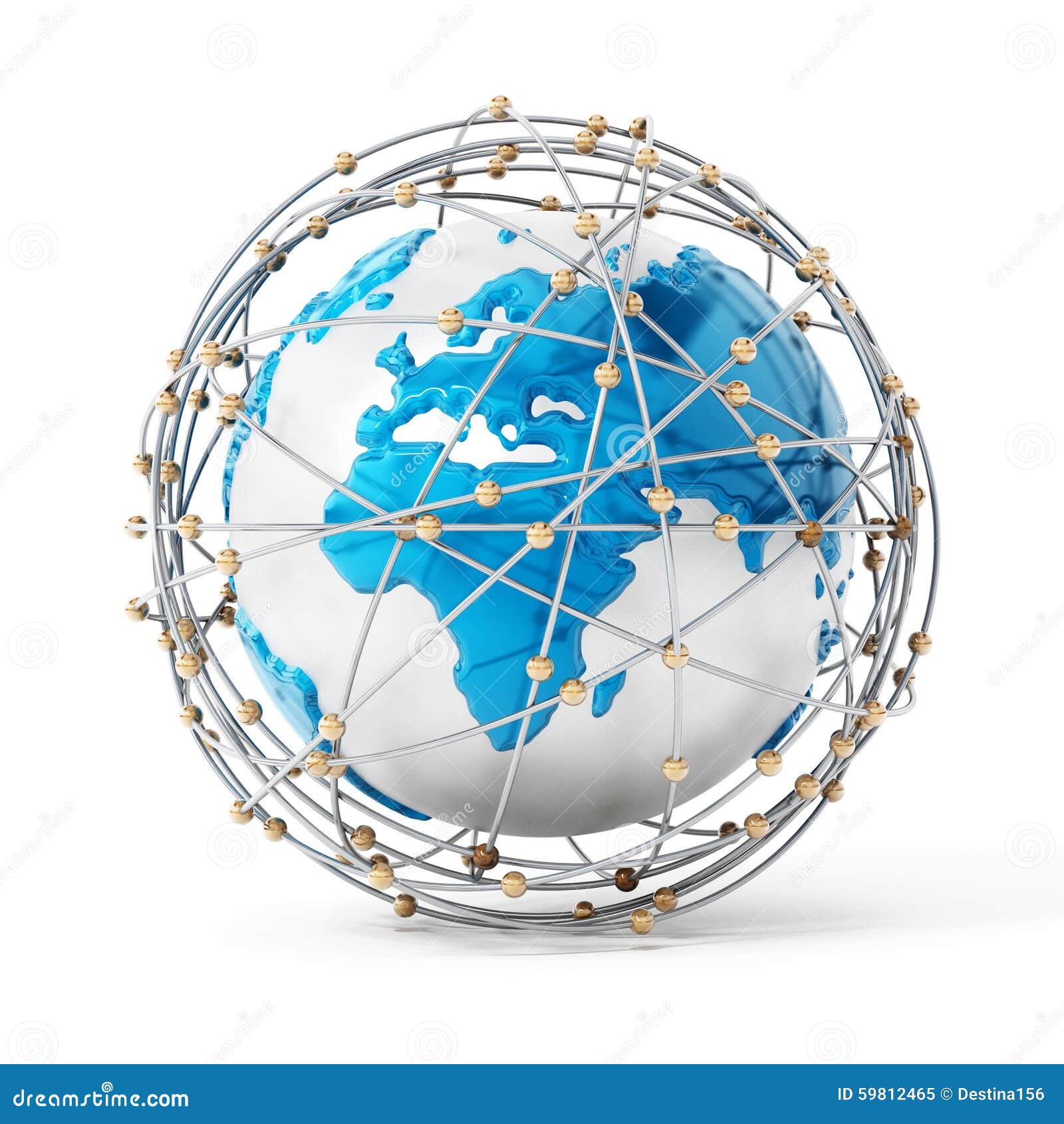 Global network stock illustration. Illustration of global - 59812465
