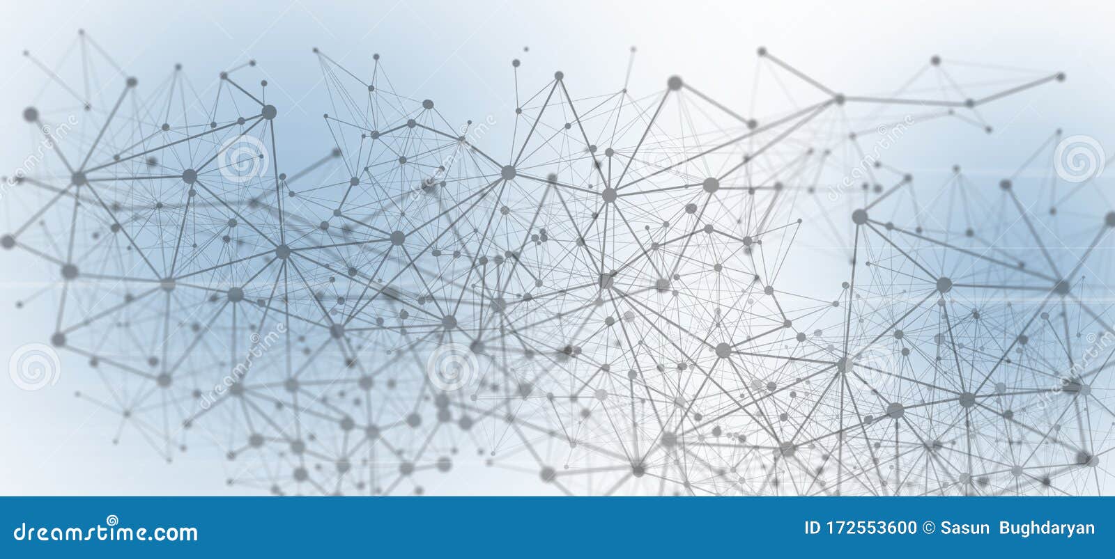Wi Fi Network Abstract Structure On Modern Server Room Background ...