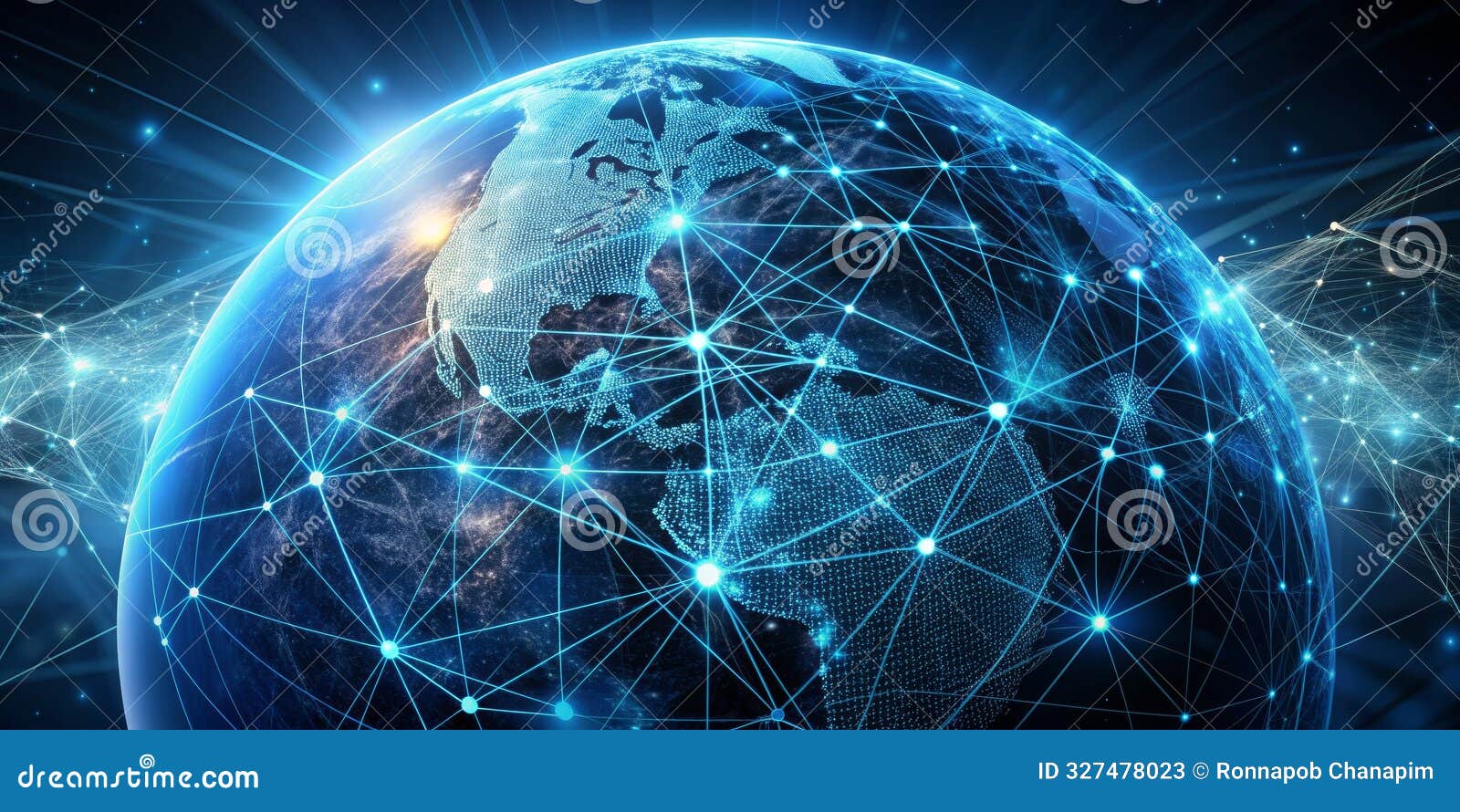 Digital Globalization Icons, Signs, Outline Symbols, Concept Linear ...